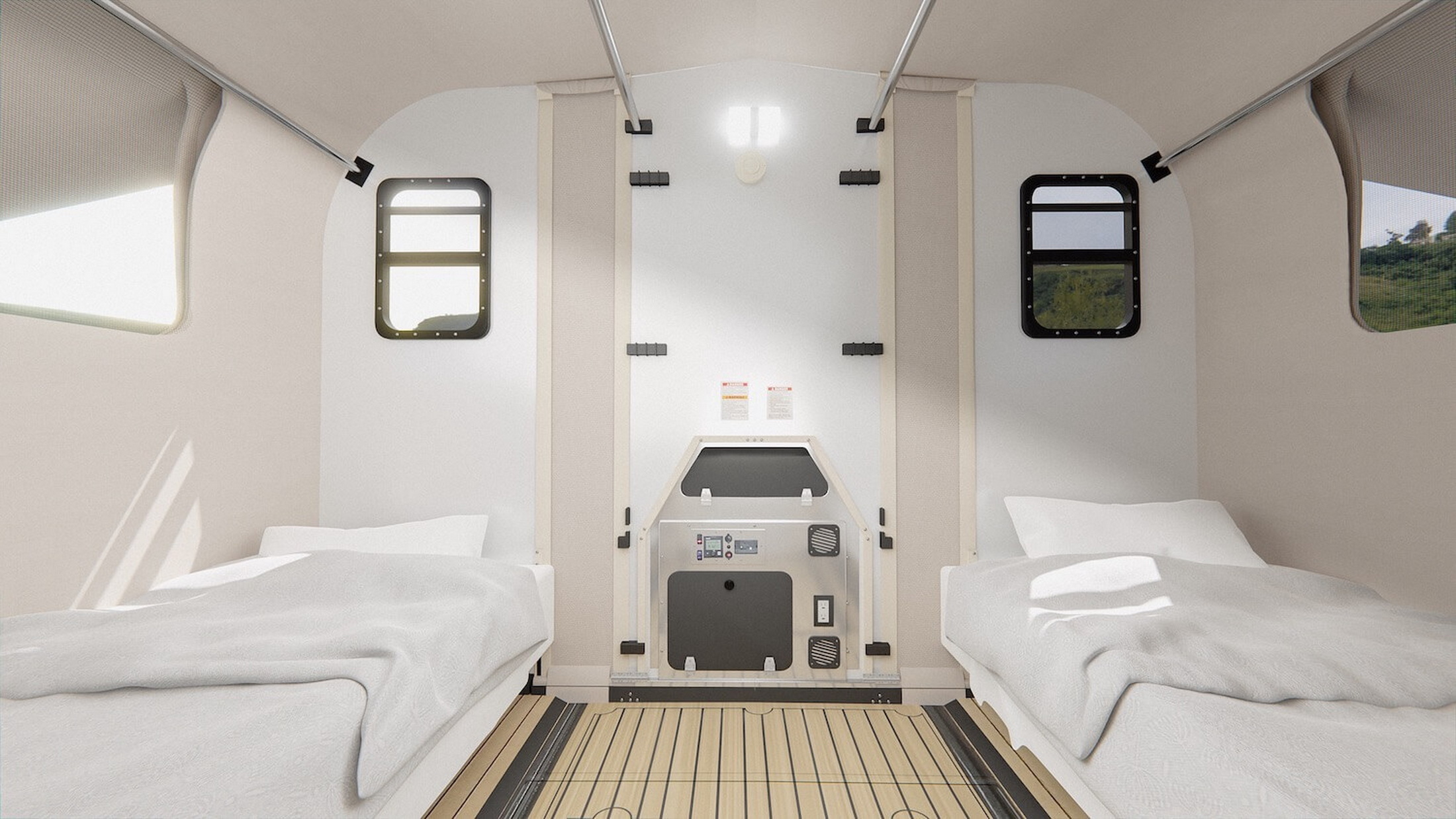 This Origami Camper Was Designed To Pop Up From Your Pickup Truck Bed ...