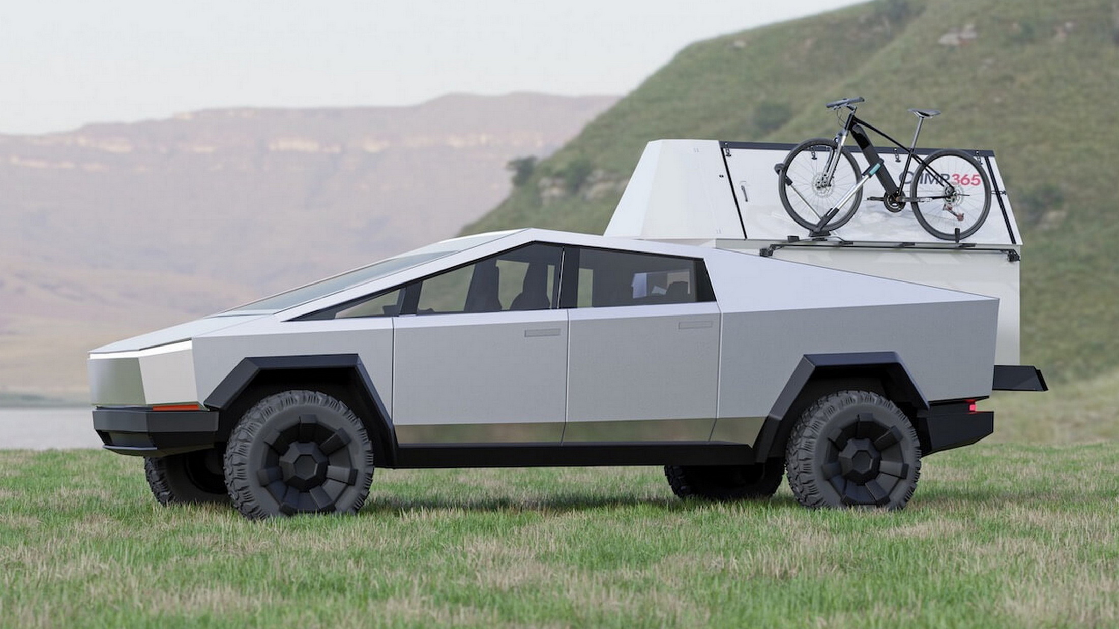 This Origami Camper Was Designed To Pop Up From Your Pickup Truck Bed ...