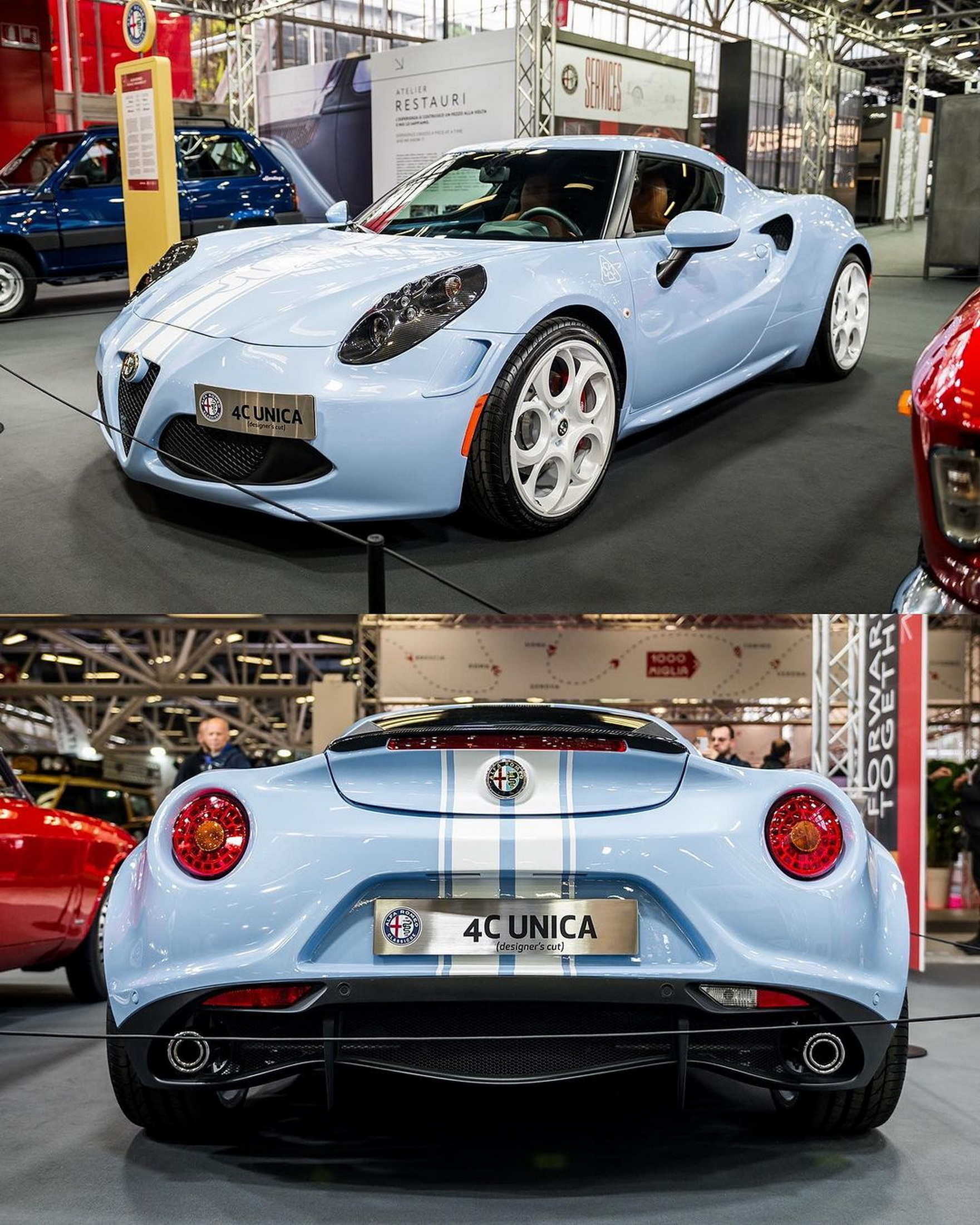 Alfa Romeo Debuts 4C Unica One-Off Special As A Fitting Farewell ...
