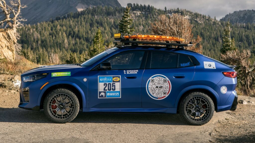 2024 BMW X2 M35i Gets Off-Roaded for the Rebelle Rally | Carscoops