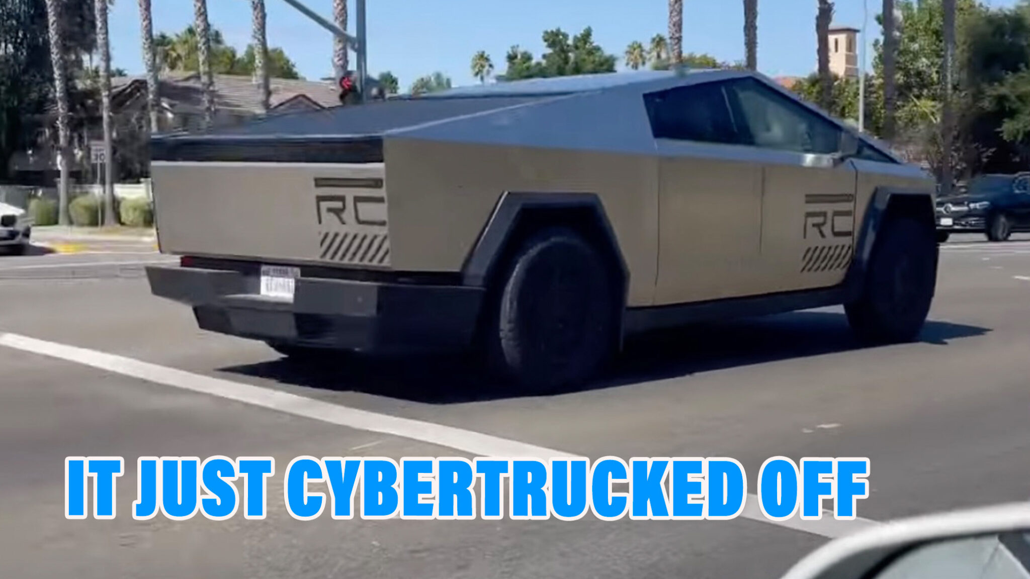 Watch Tesla Cybertruck Sprint From Stoplight Like A Sports Car | Carscoops