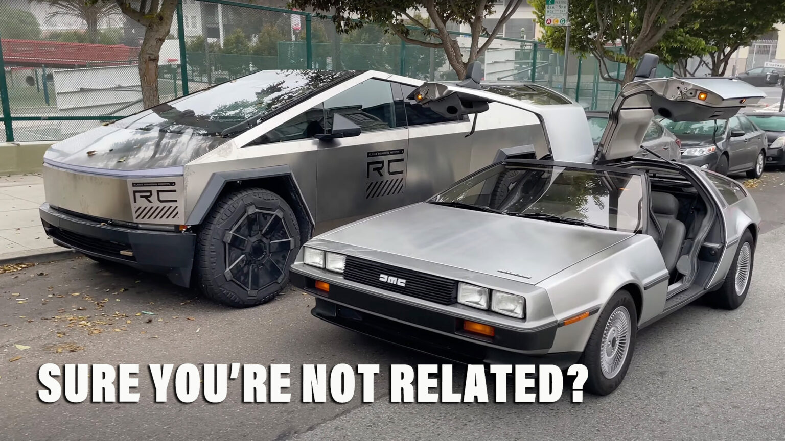 DeLorean And Cybertruck Are Brothers From Another Father | Carscoops