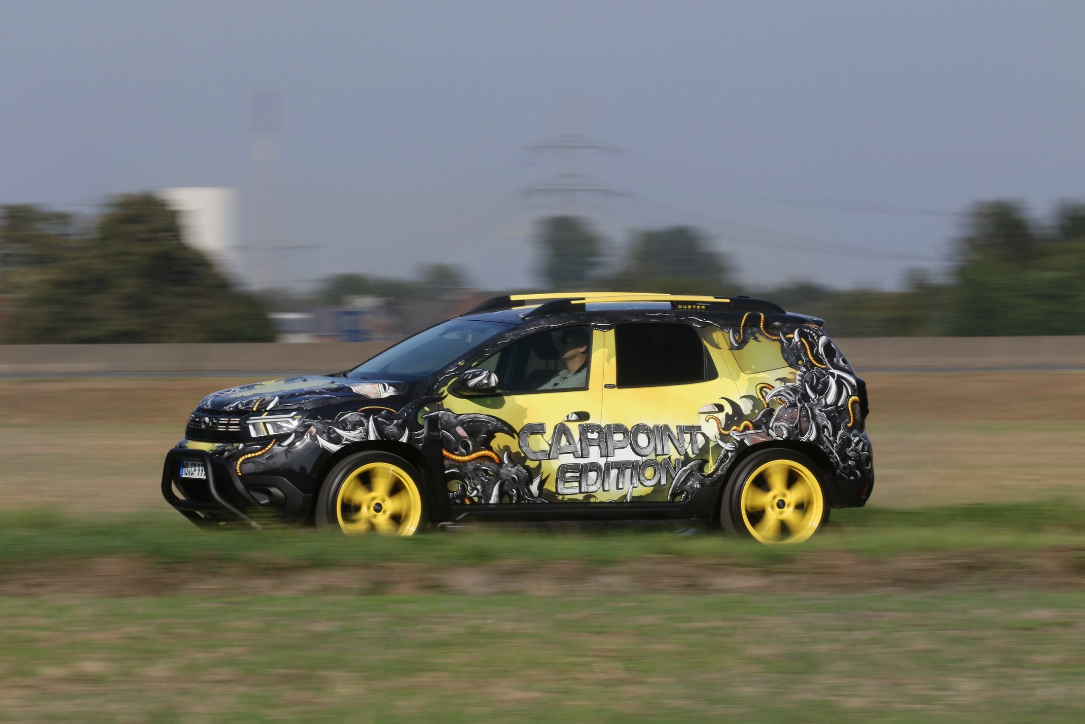 Dacia Duster Gains Monster-Themed Wrap And 20-Inch Wheels | Carscoops