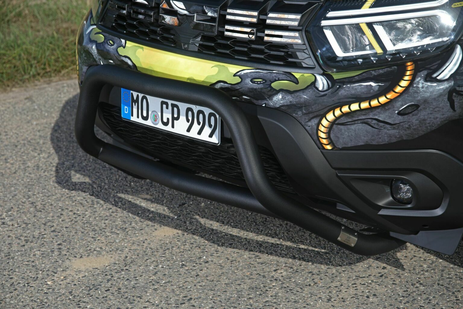 Dacia Duster Gains Monster-Themed Wrap And 20-Inch Wheels | Carscoops