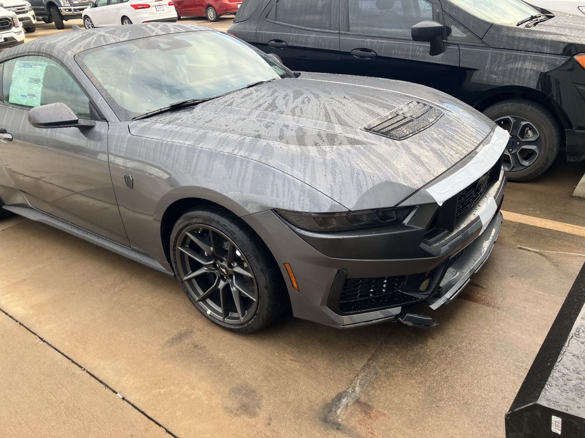 Brand New 2024 Mustang Dark Horse Arrives At Ford Dealership Pre ...