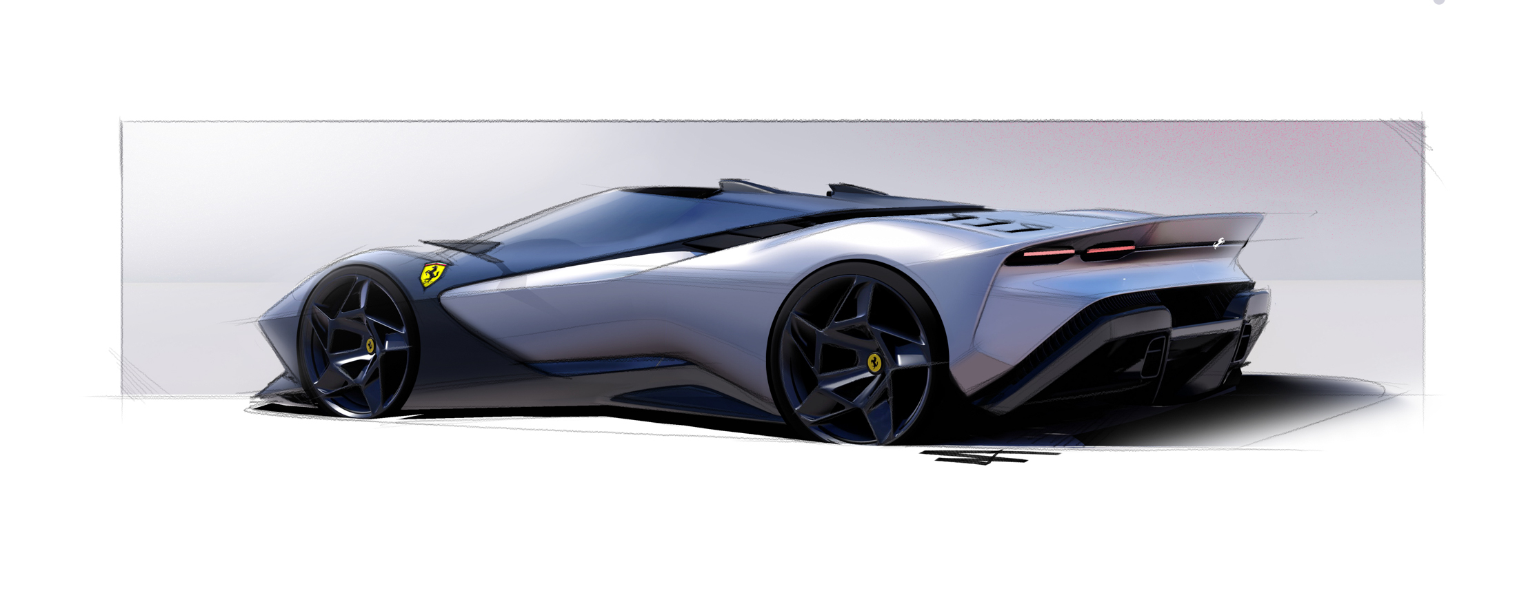 New Ferrari SP-8 One-Off Is A No-Roof Roadster With Roma Rear Lights ...