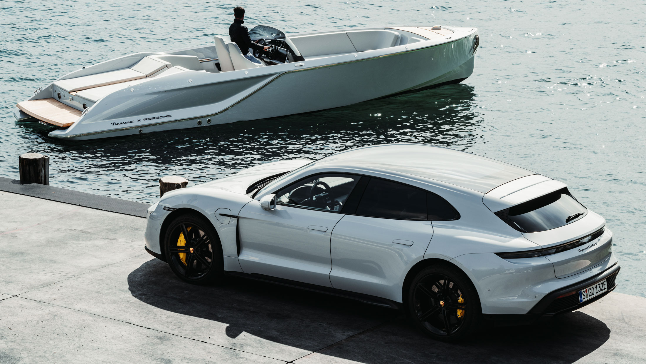 $593k Macan EV-Powered Porsche Boat Hits The Water | Carscoops