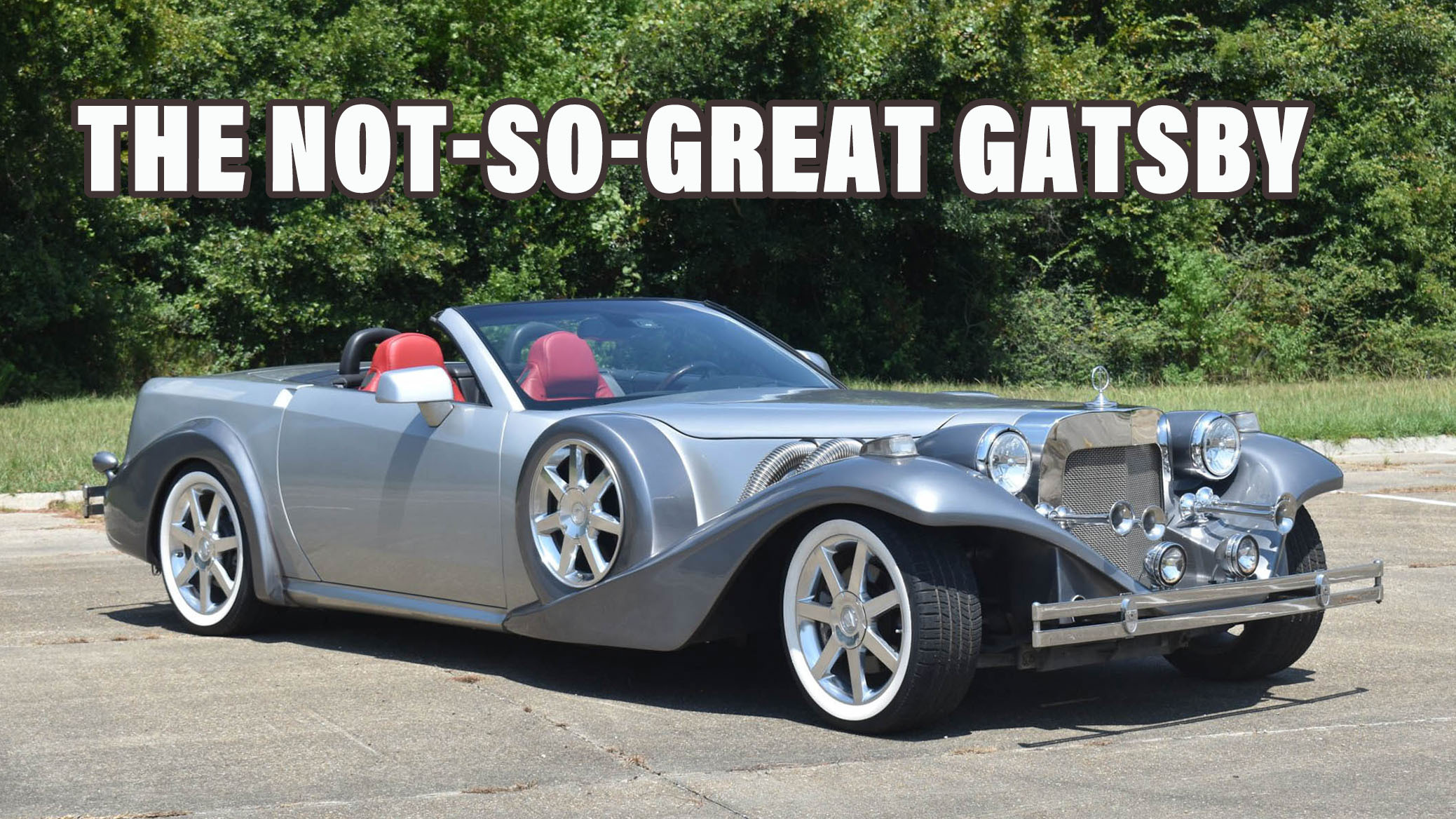 A Cadillac XLR Was Gunned Down To Create This Bizarre Godfather ...