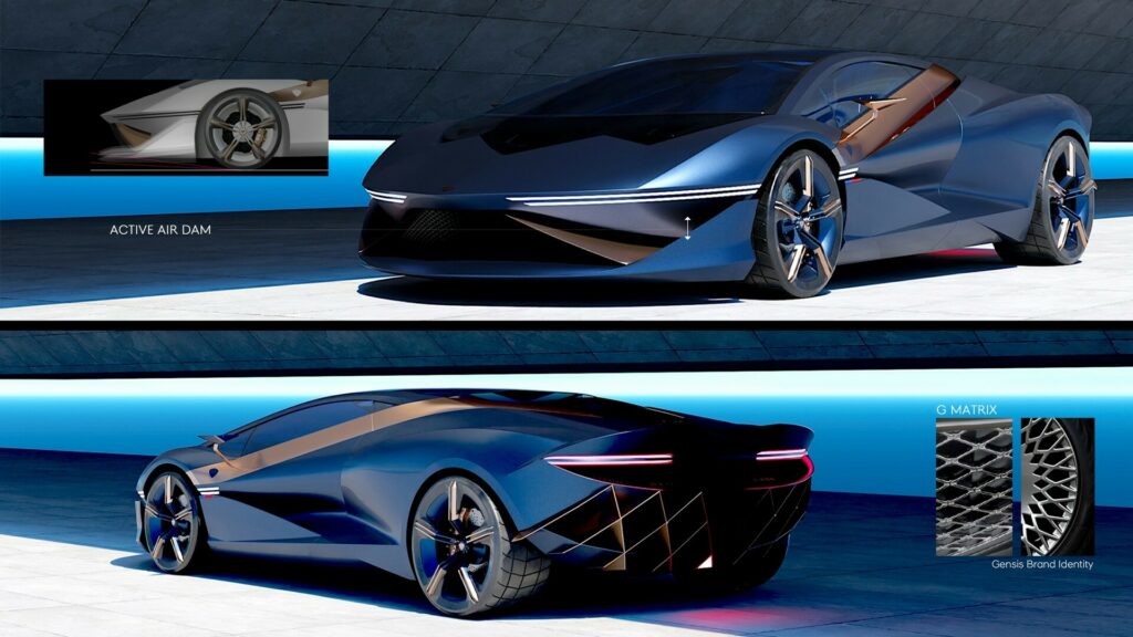 This Glorious Genesis G1 Study Is A Hydrogen Hybrid Halo Supercar ...