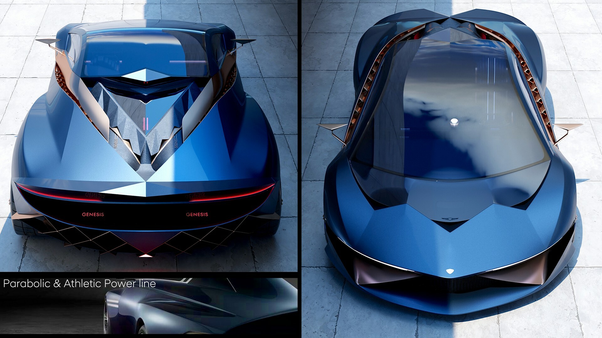 This Glorious Genesis G1 Study Is A Hydrogen Hybrid Halo Supercar | Carscoops