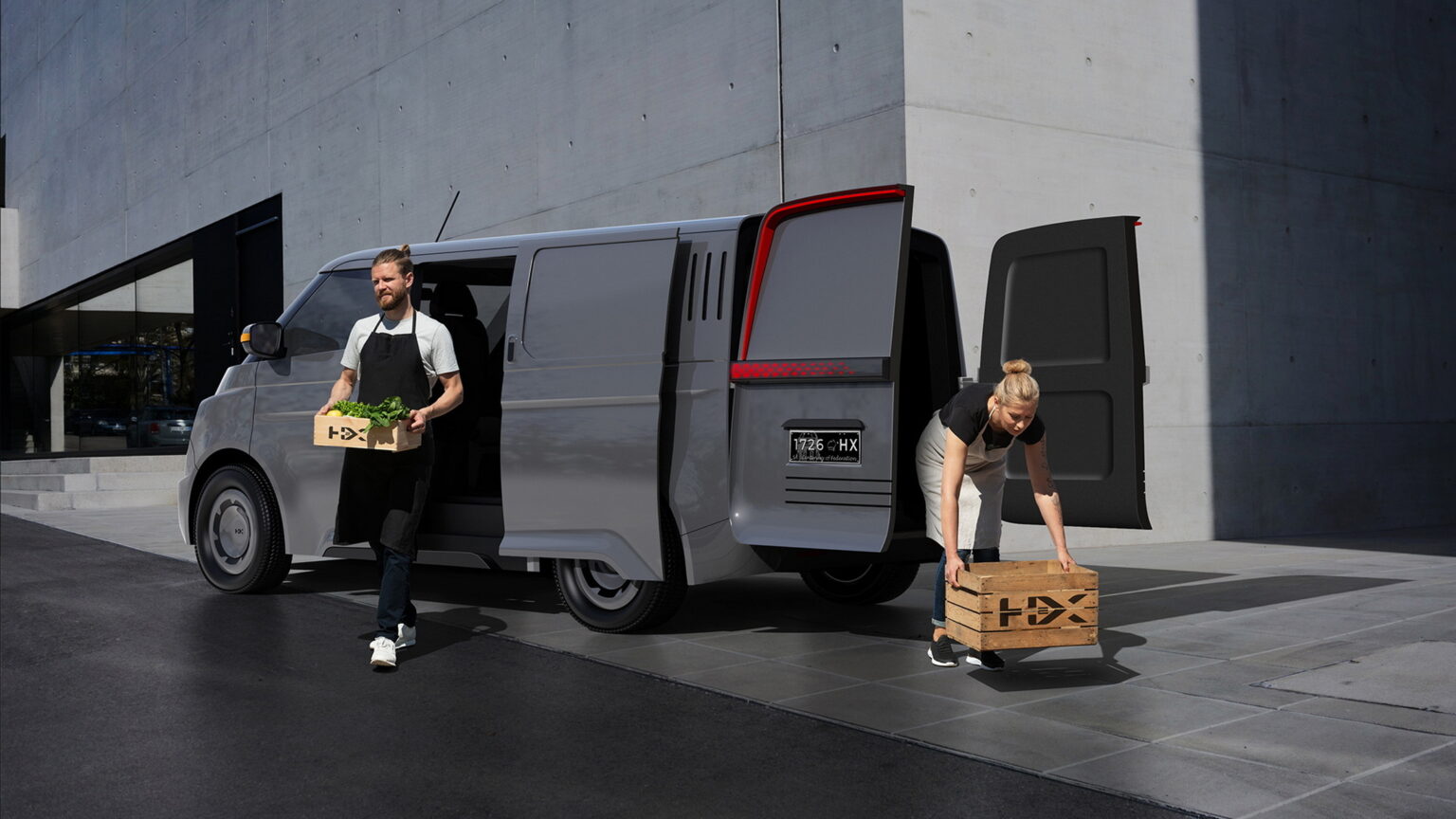 H2X Darling Is A Hydrogen Van With KTM Underpinnings | Carscoops