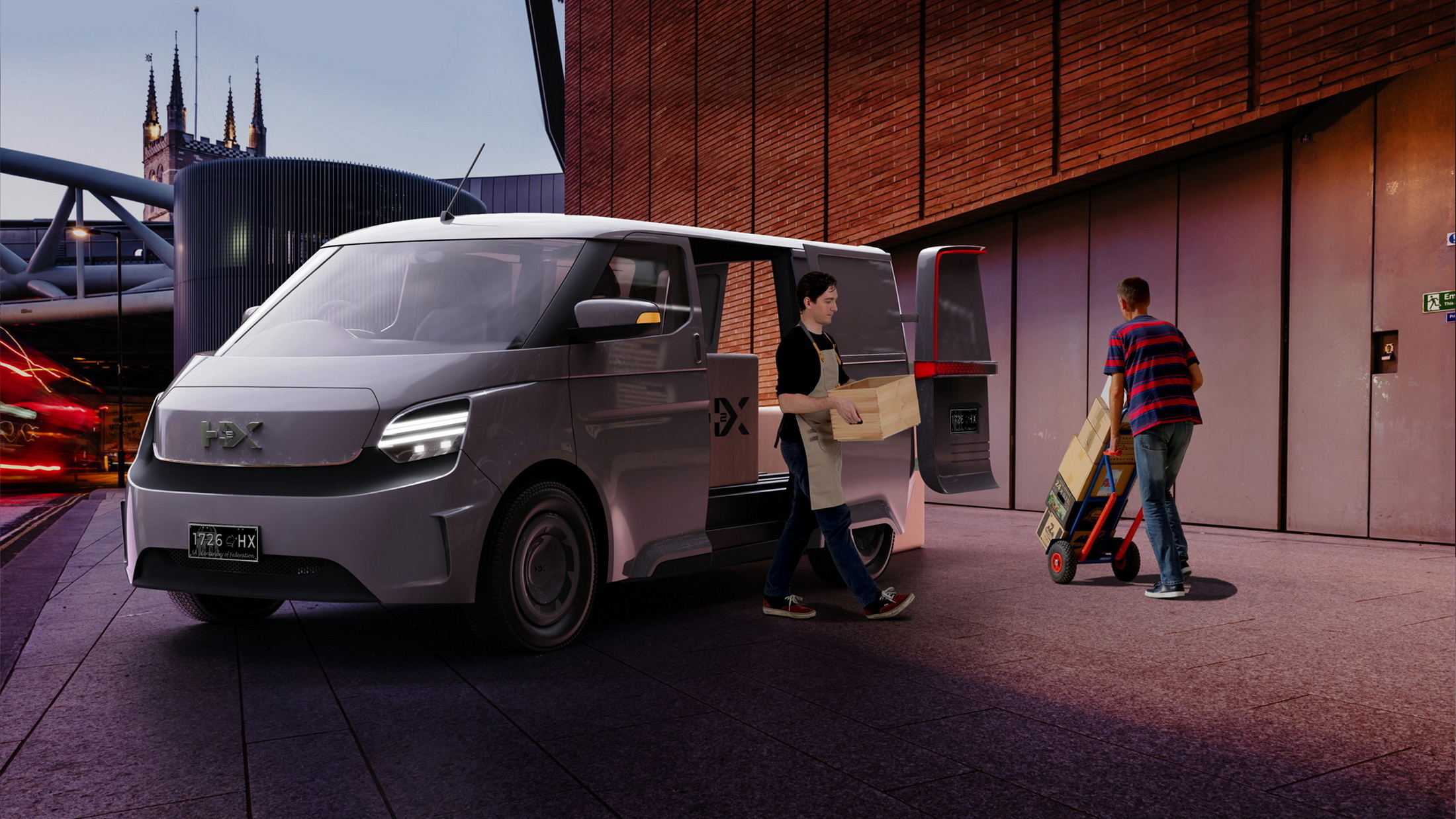 H2X Darling Is A Hydrogen Van With KTM Underpinnings | Carscoops