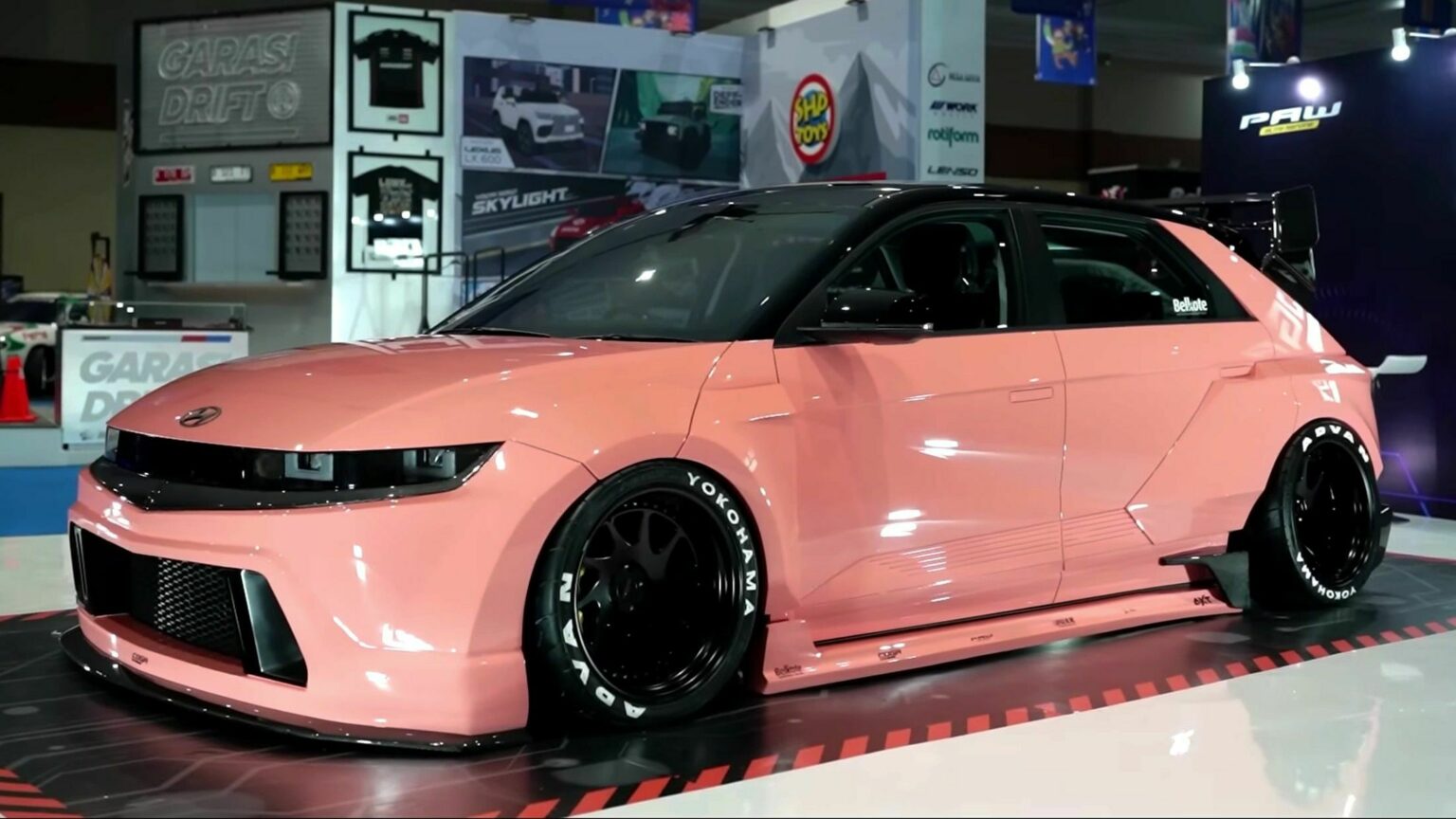 Coga Takes Hyundai Ioniq 5 Beyond N With Very Wild, Very Pink Body Kit ...