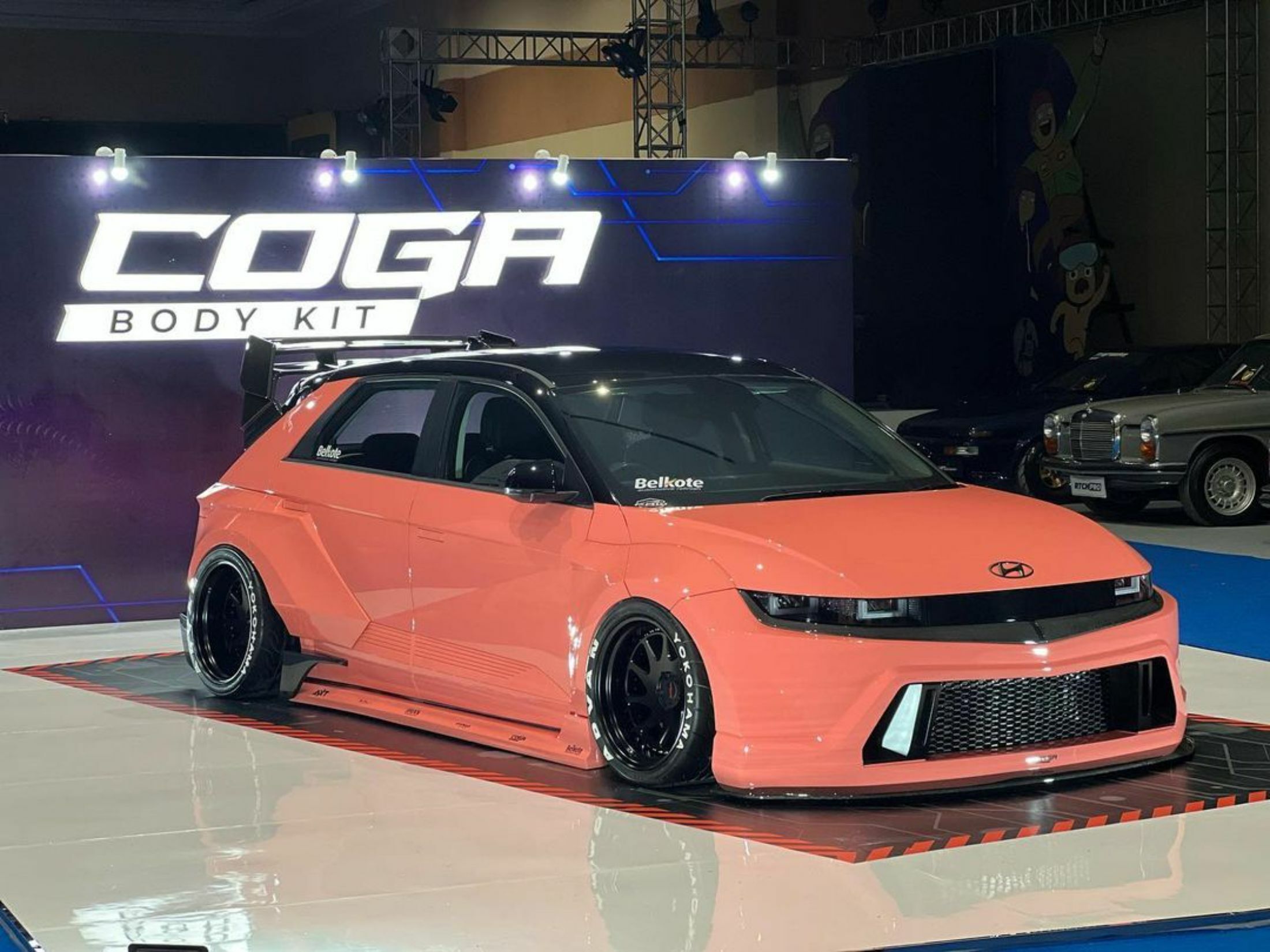 Coga Takes Hyundai Ioniq 5 Beyond N With Very Wild, Very Pink Body Kit ...