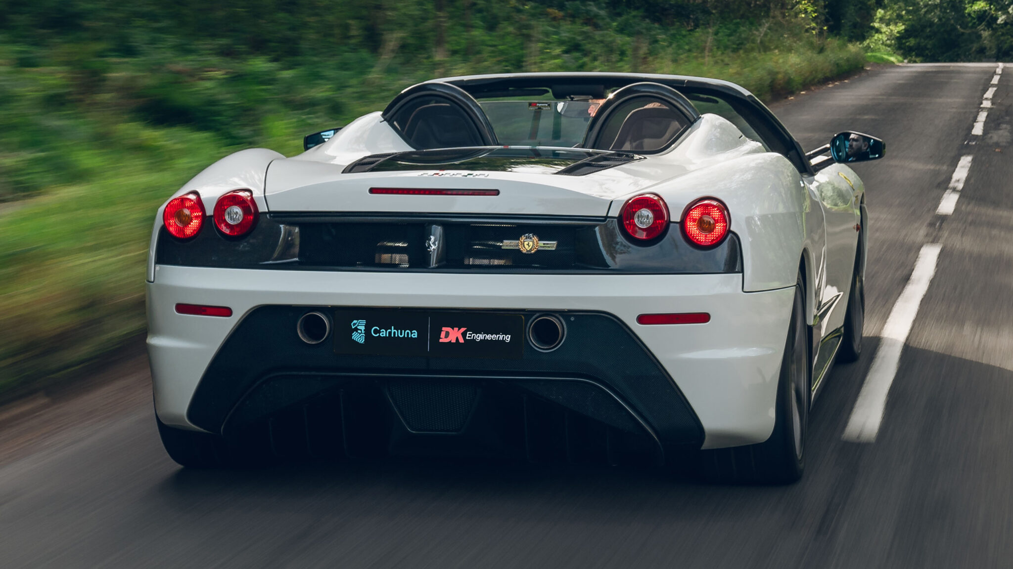 This Bianco White Ferrari Scuderia Spider 16M Was Originally Owned By Jay Kay | Carscoops