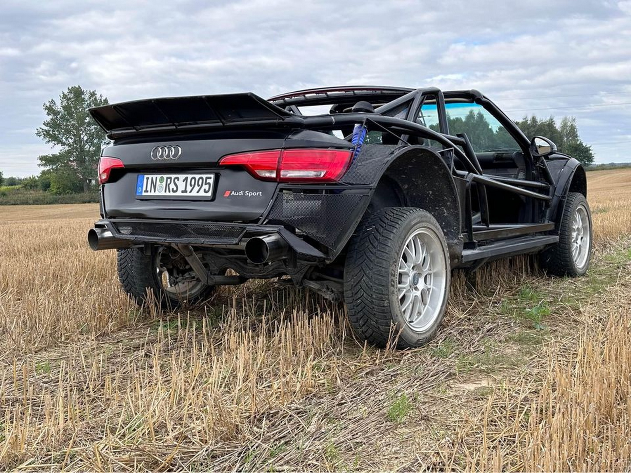 This Wicked Audi A6 Quattro Exoskeleton Build Is Up For Sale | Carscoops