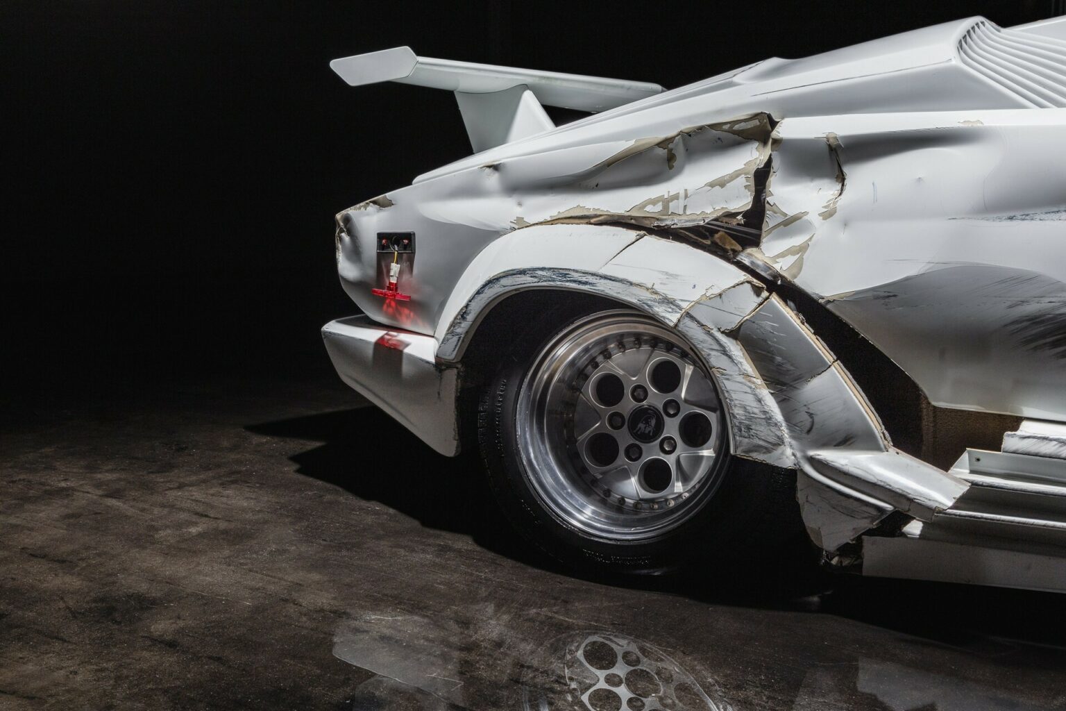 Wolf Of Wall Street’s Wrecked Lamborghini Countach Heading To Auction ...
