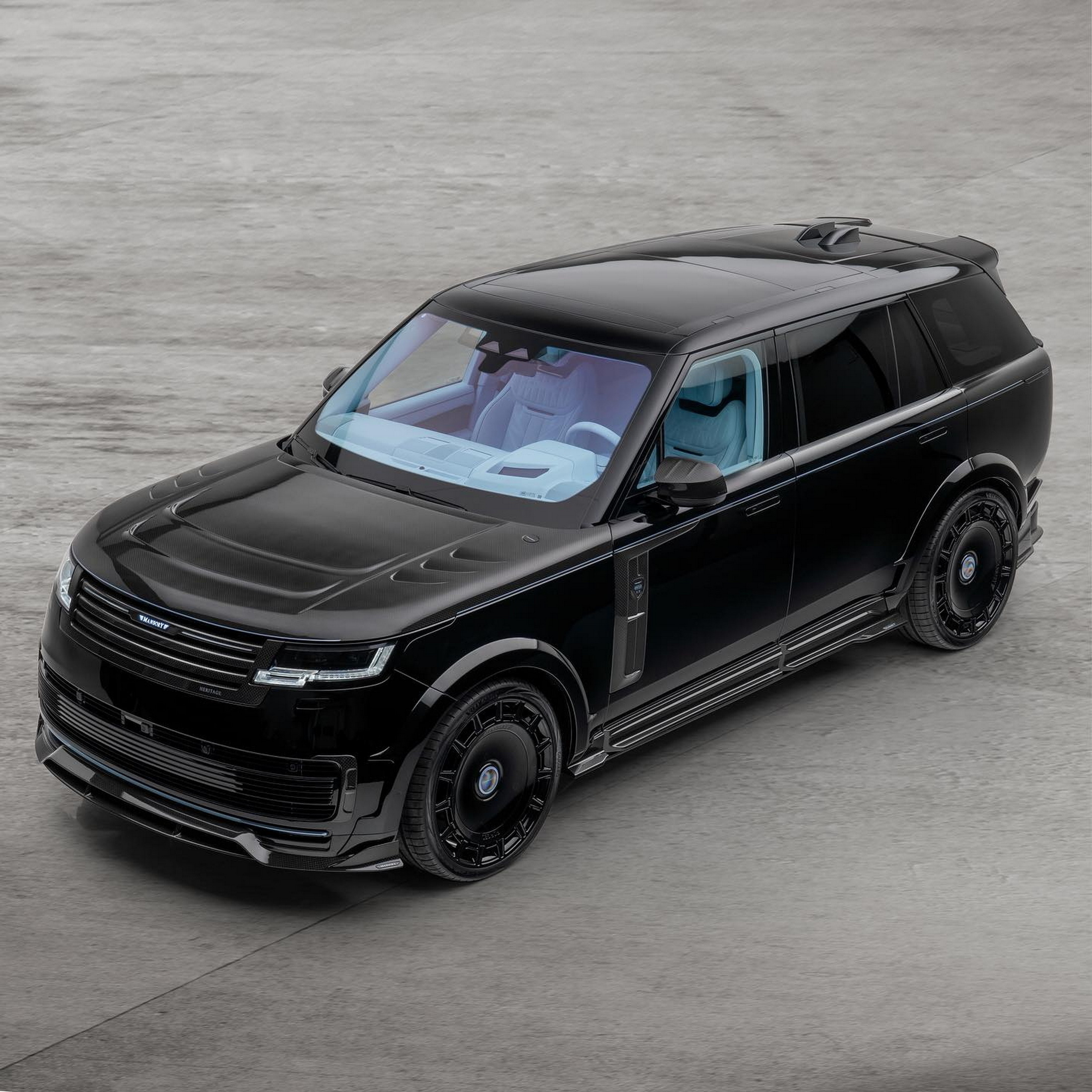 The Mansory Heritage Range Rover SV LWB Is A Blacked Out Beast With A ...