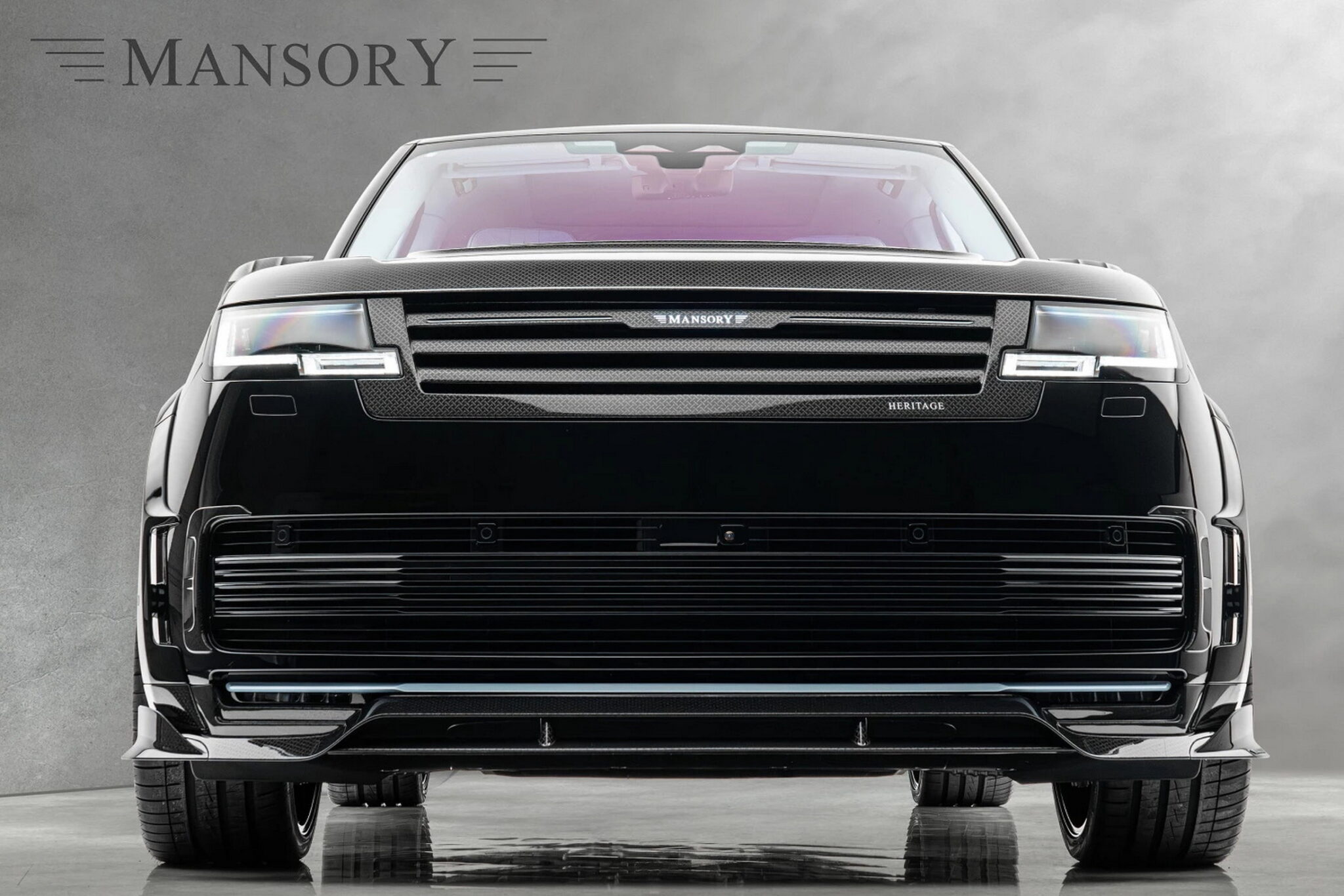 The Mansory Heritage Range Rover SV LWB Is A Blacked Out Beast With A ...
