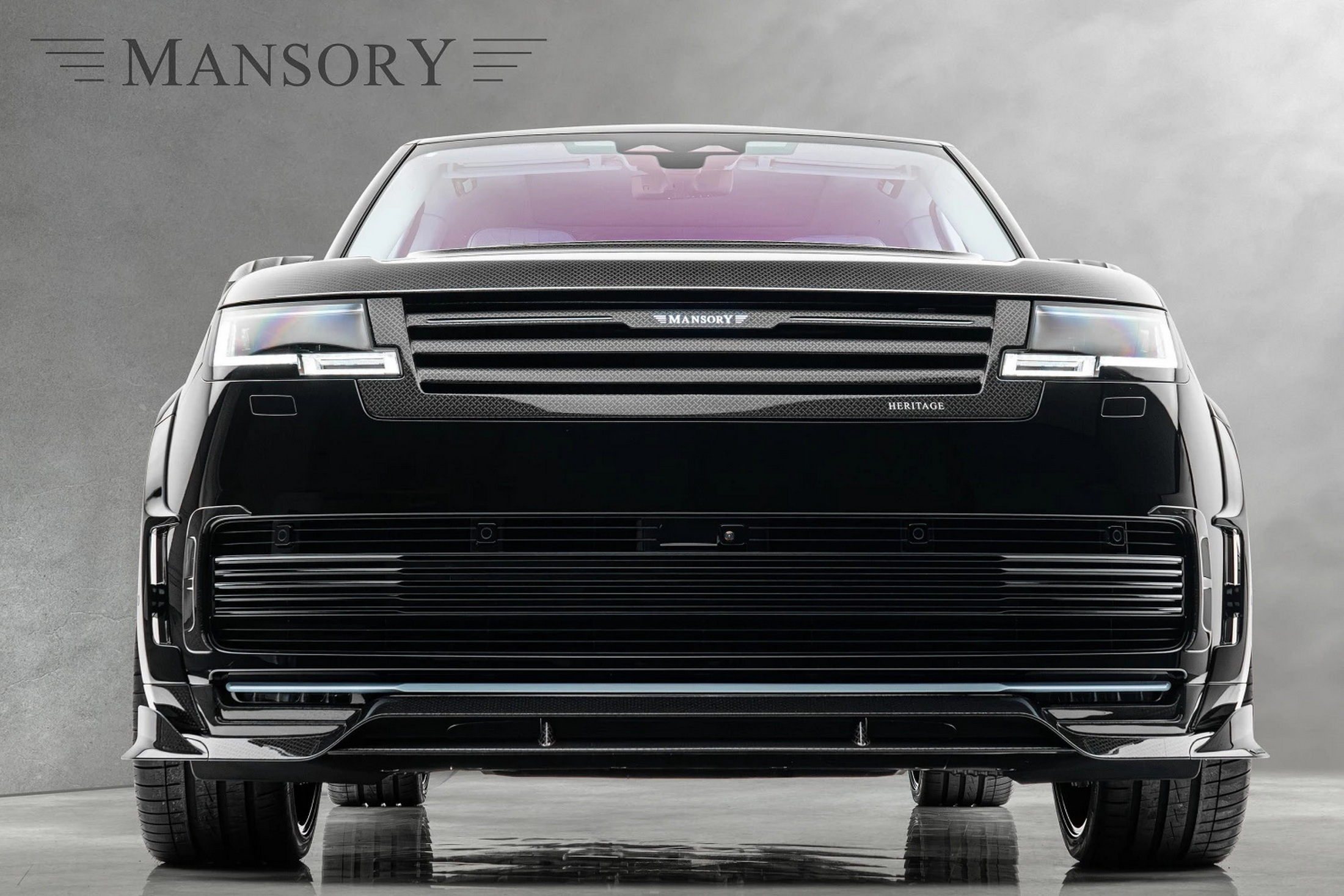 The Mansory Heritage Range Rover SV LWB Is A Blacked Out Beast With A ...