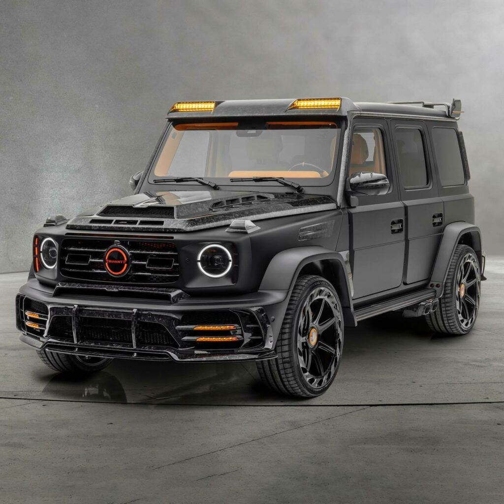 Mansory’s Black And Orange G-Wagon P850 Will Scare Kids On Halloween | Carscoops
