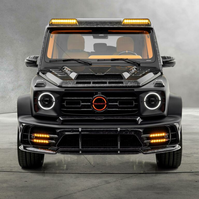 Mansory’s Black And Orange G-Wagon P850 Will Scare Kids On Halloween ...