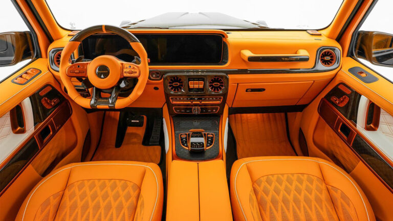 Mansory’s Black And Orange G-Wagon P850 Will Scare Kids On Halloween ...