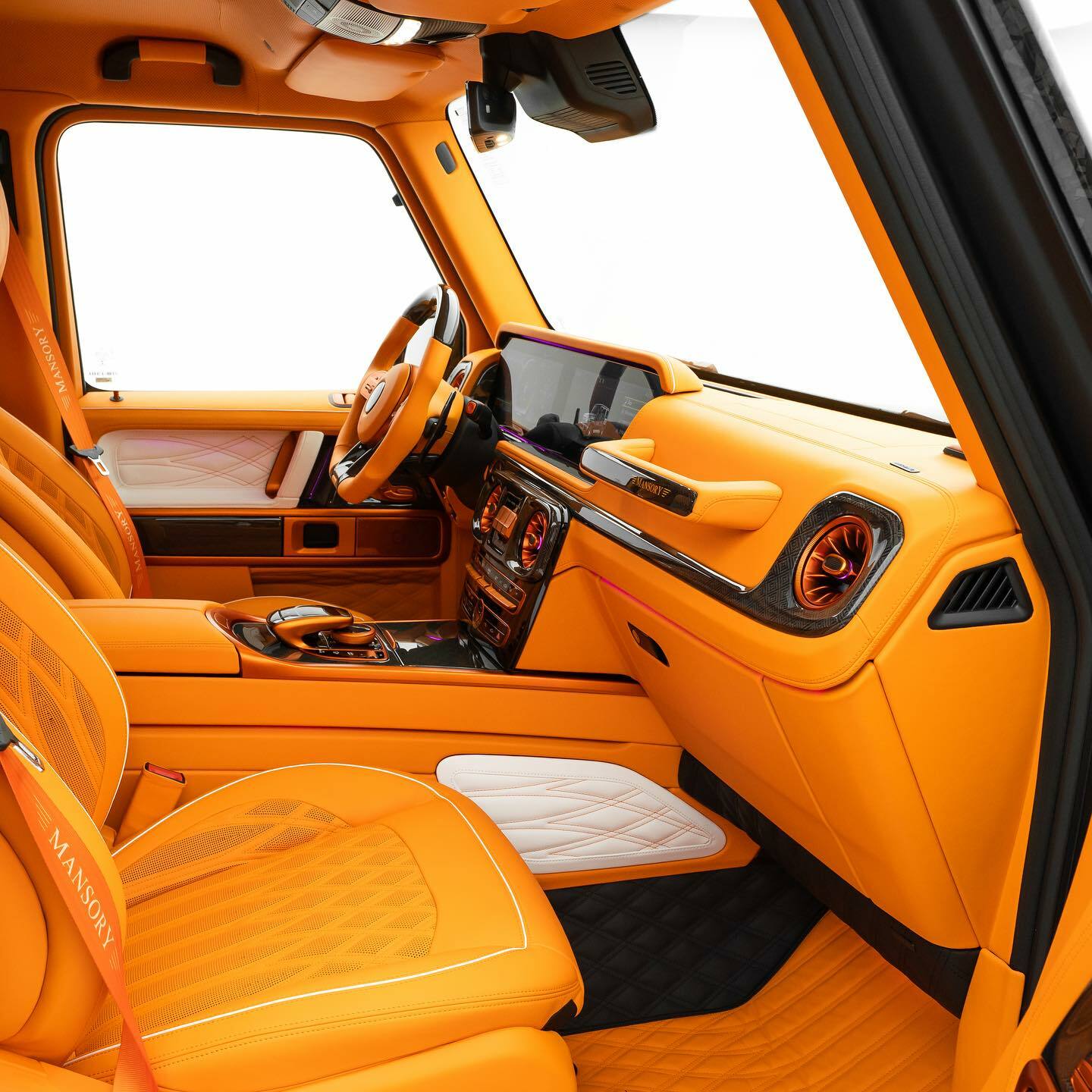 Mansory’s Black And Orange G-Wagon P850 Will Scare Kids On Halloween ...