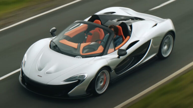 World’s Only McLaren P1 Spider Is Even More Special Than The Coupe ...