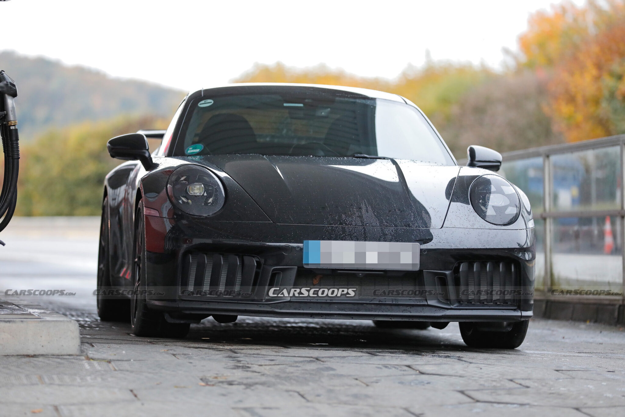 2025 Porsche 911 Spied Completely Undisguised, Is It A GTS? | Carscoops