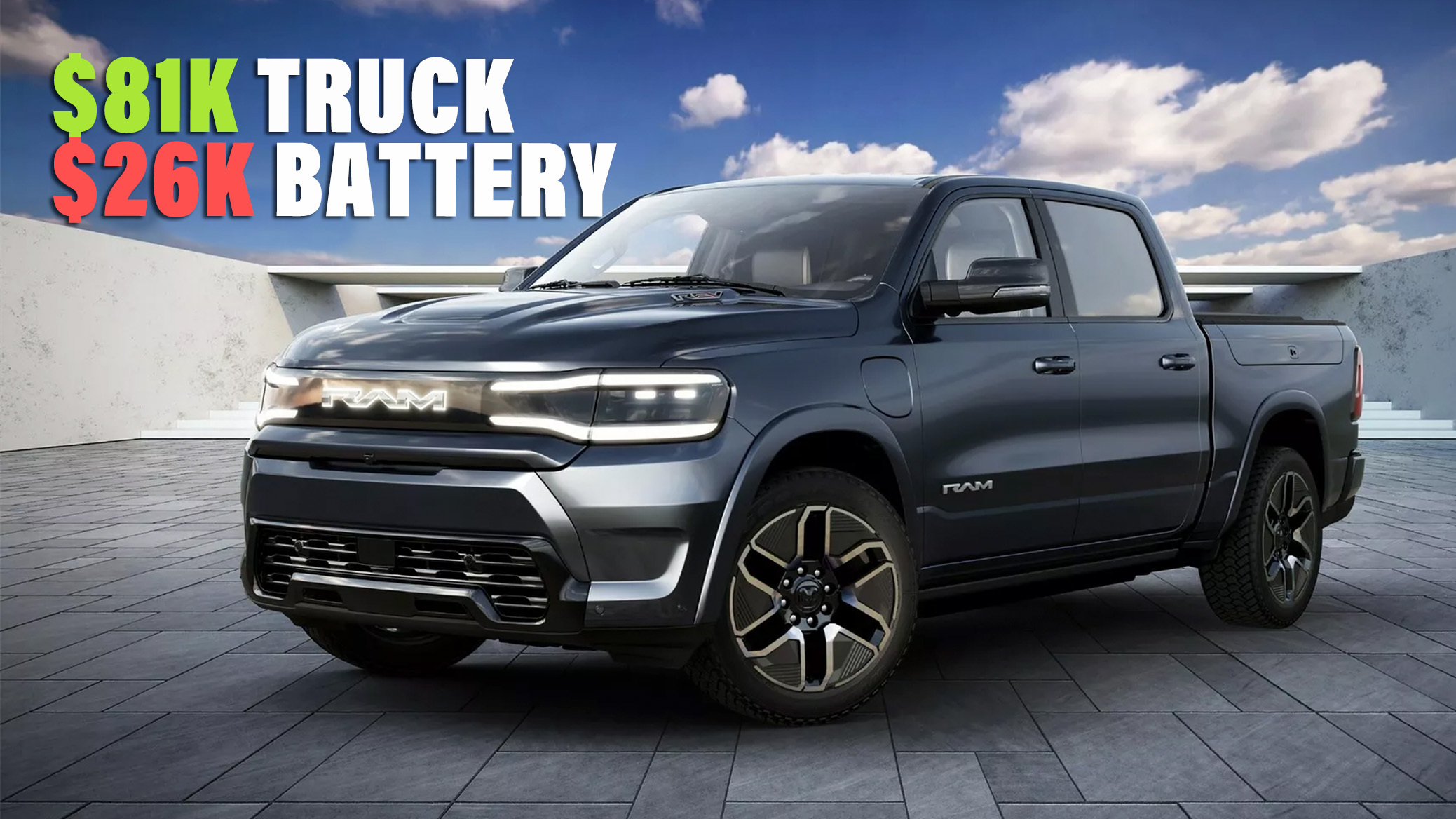 2025 RAM 1500 REV’s Huge Battery Could Cost As Much As An Entire Chevy ...