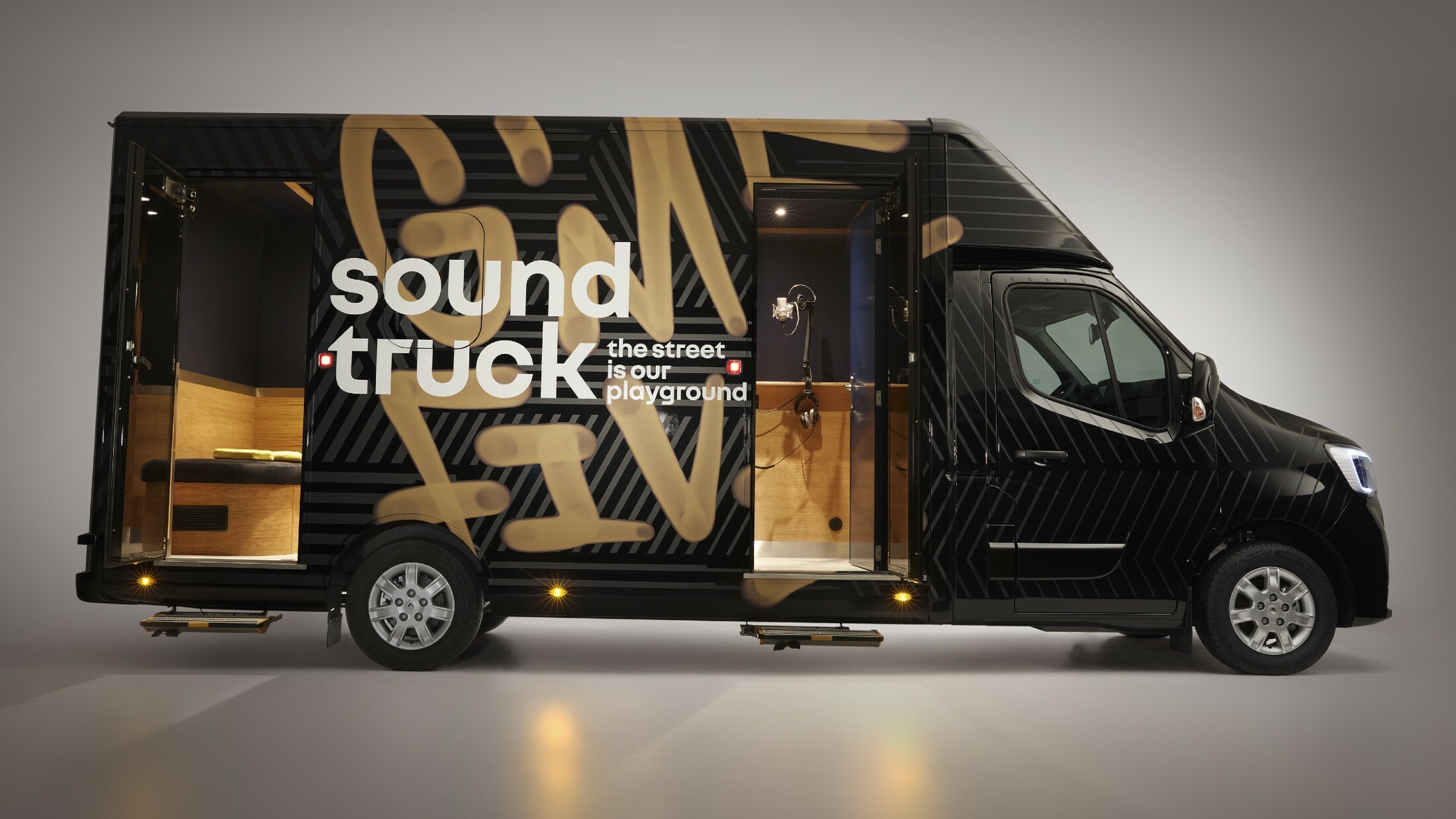 Renault Built A Mobile Recording Studio For Rap Music Artists | Carscoops