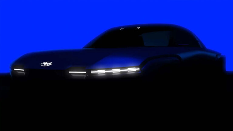 Subaru Square-Arch Electric Sports Concept Teased, Looks Like A Reborn ...