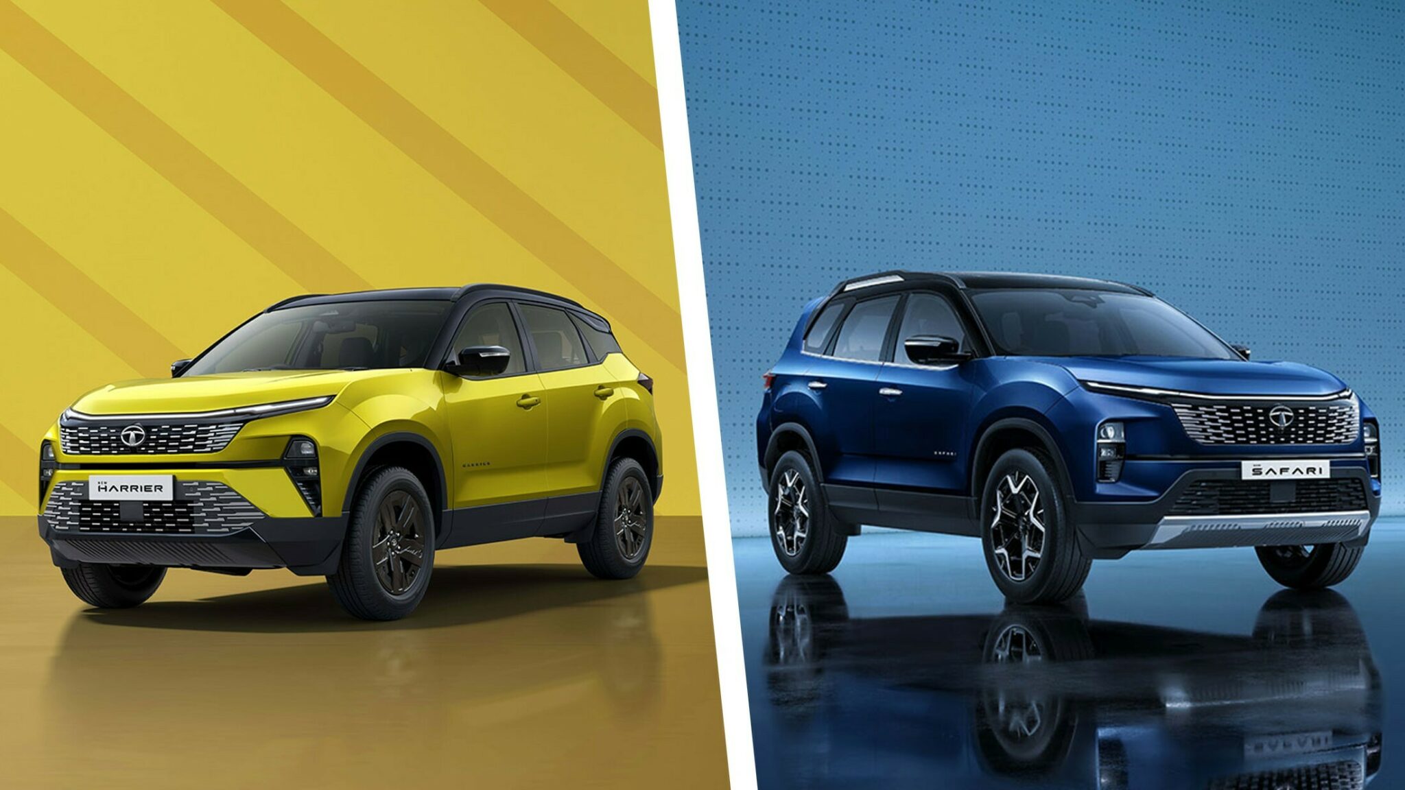 Facelifted Tata Harrier And Safari Get Modern Looks Over Frankenstein ...