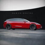 The Tesla Model 3 GT Render Is A Sporty Wagon For The EV Era | Carscoops