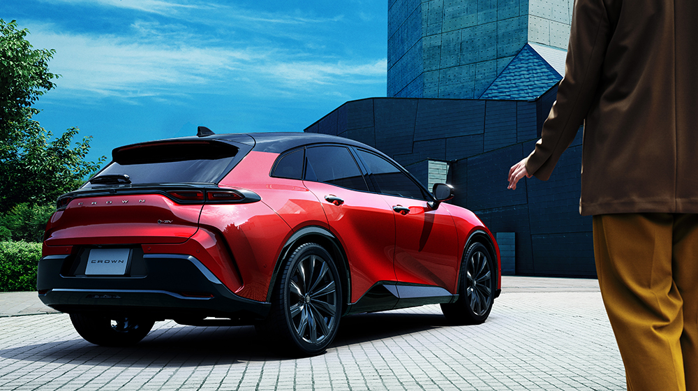 Toyota Crown Sport SUV Launches In Japan With A Ferrari Purosangue ...