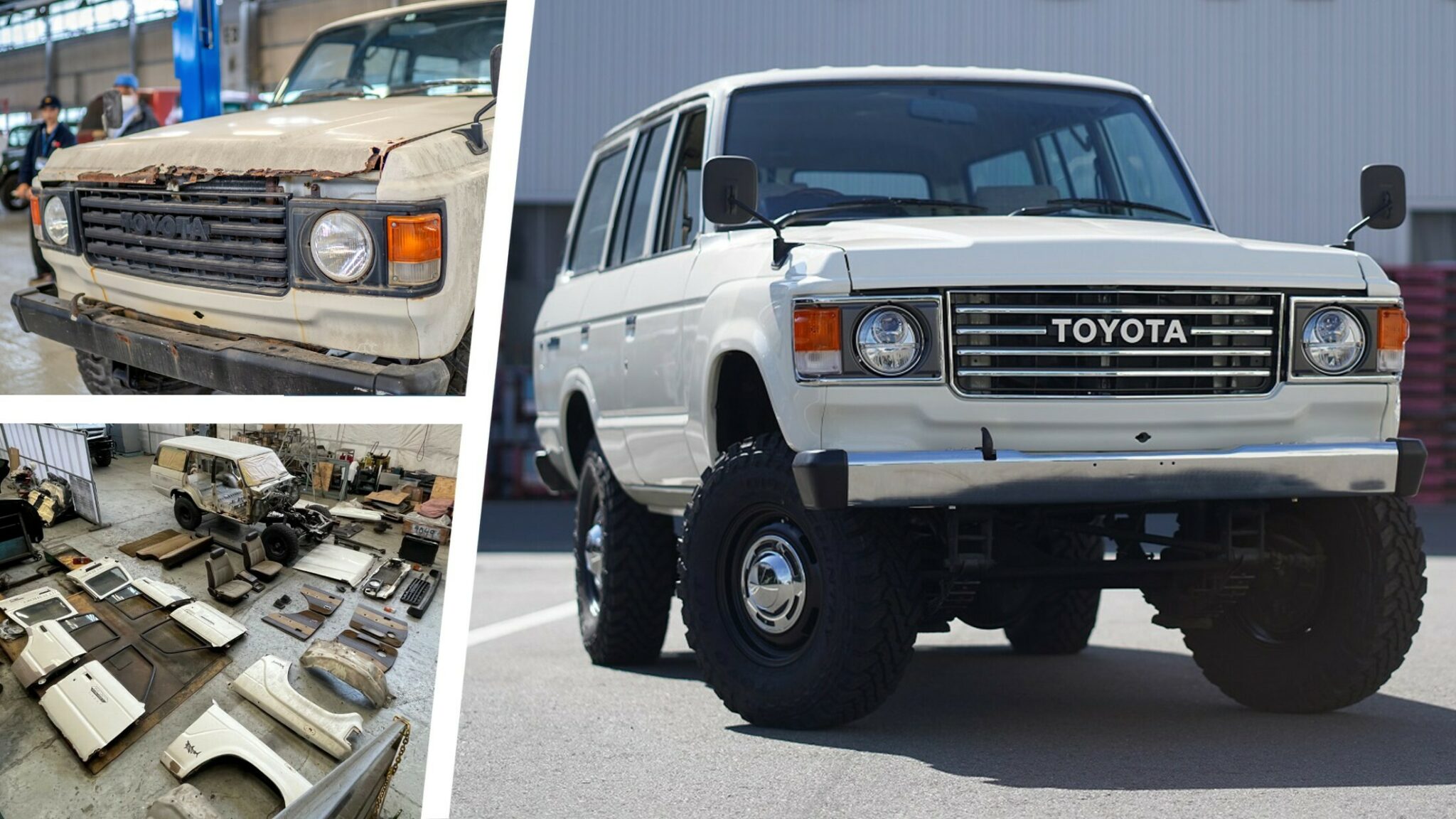 This Rusty Toyota Land Cruiser 60 Series Was Electromoded To Perfection ...