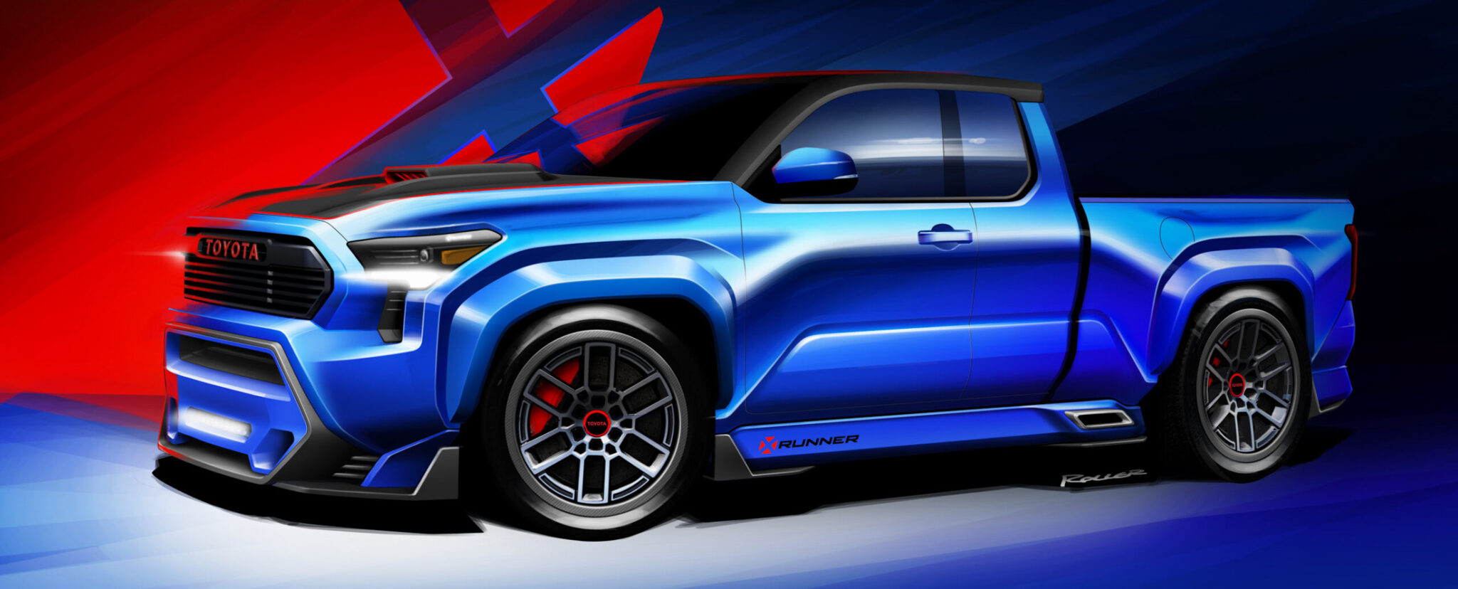Toyota’s 421 HP Tacoma X-Runner Concept Is Putting Sports Trucks Back ...