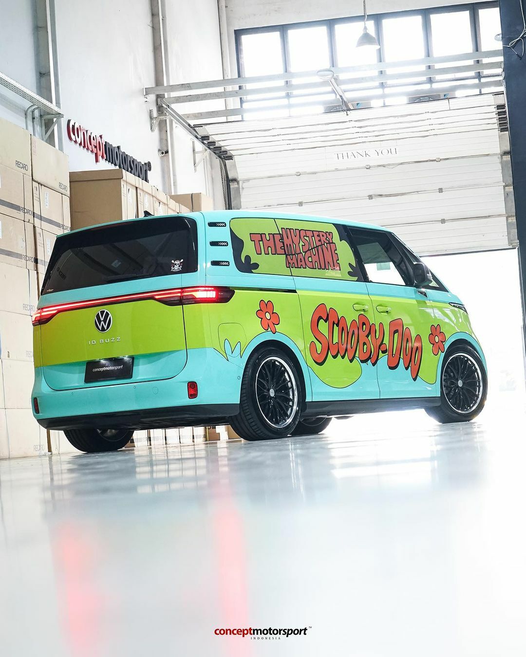 Scooby Doo-Themed VW ID.Buzz Rocks Coilovers In Indonesia | Carscoops