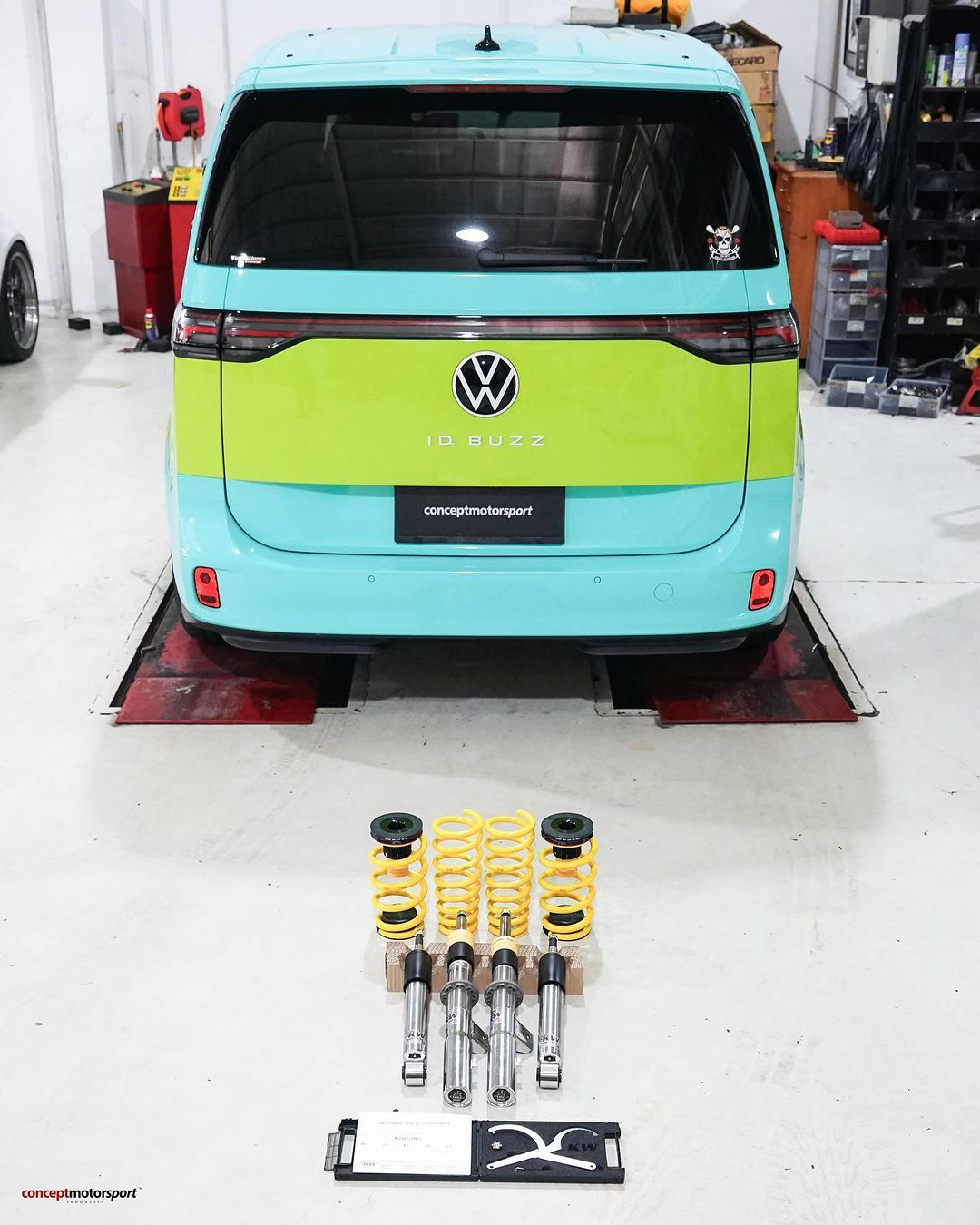 Scooby Doo-Themed VW ID.Buzz Rocks Coilovers In Indonesia | Carscoops