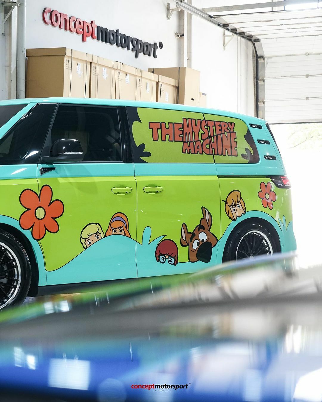 Scooby Doo-Themed VW ID.Buzz Rocks Coilovers In Indonesia | Carscoops