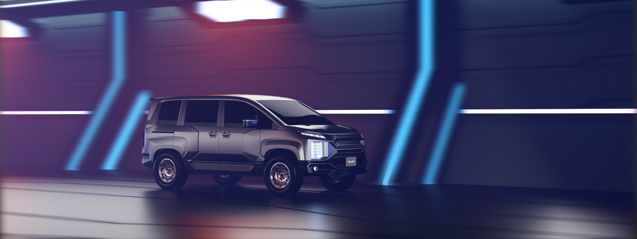 Vrarva Orcus Is A Mitsubishi Delica D:5 Turned Sci-Fi Robocop Tank ...