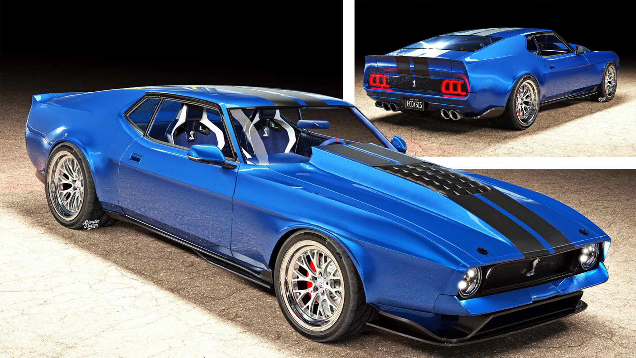 Can Someone Please Build This GT500-Powered 1971 Ford Mustang Restomod ...