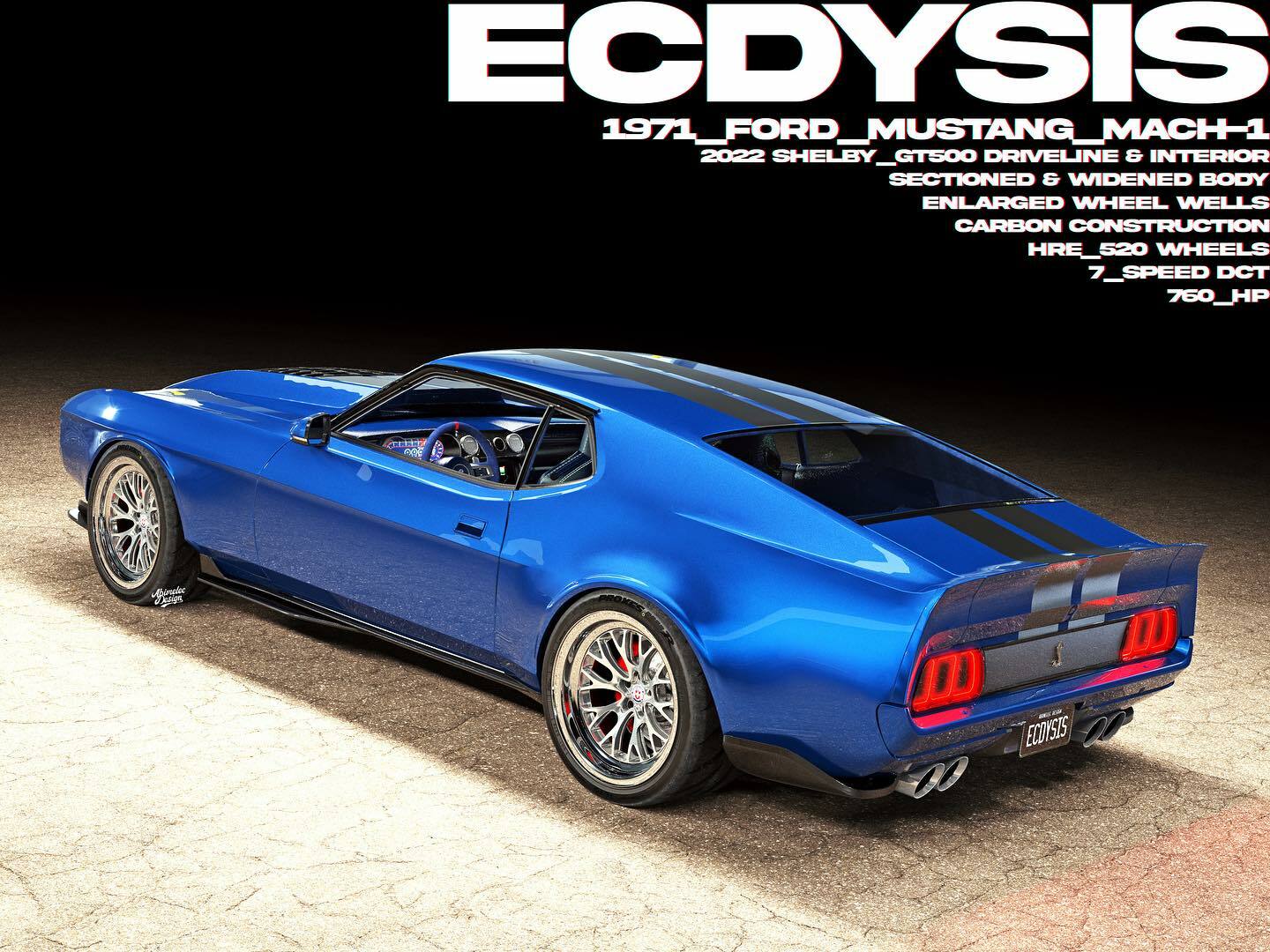 Can Someone Please Build This GT500-Powered 1971 Ford Mustang Restomod ...