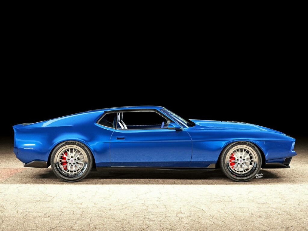 Abimelec's Modern Spin on the Classic '71 Mustang — A Shelby GT500 Rebirth