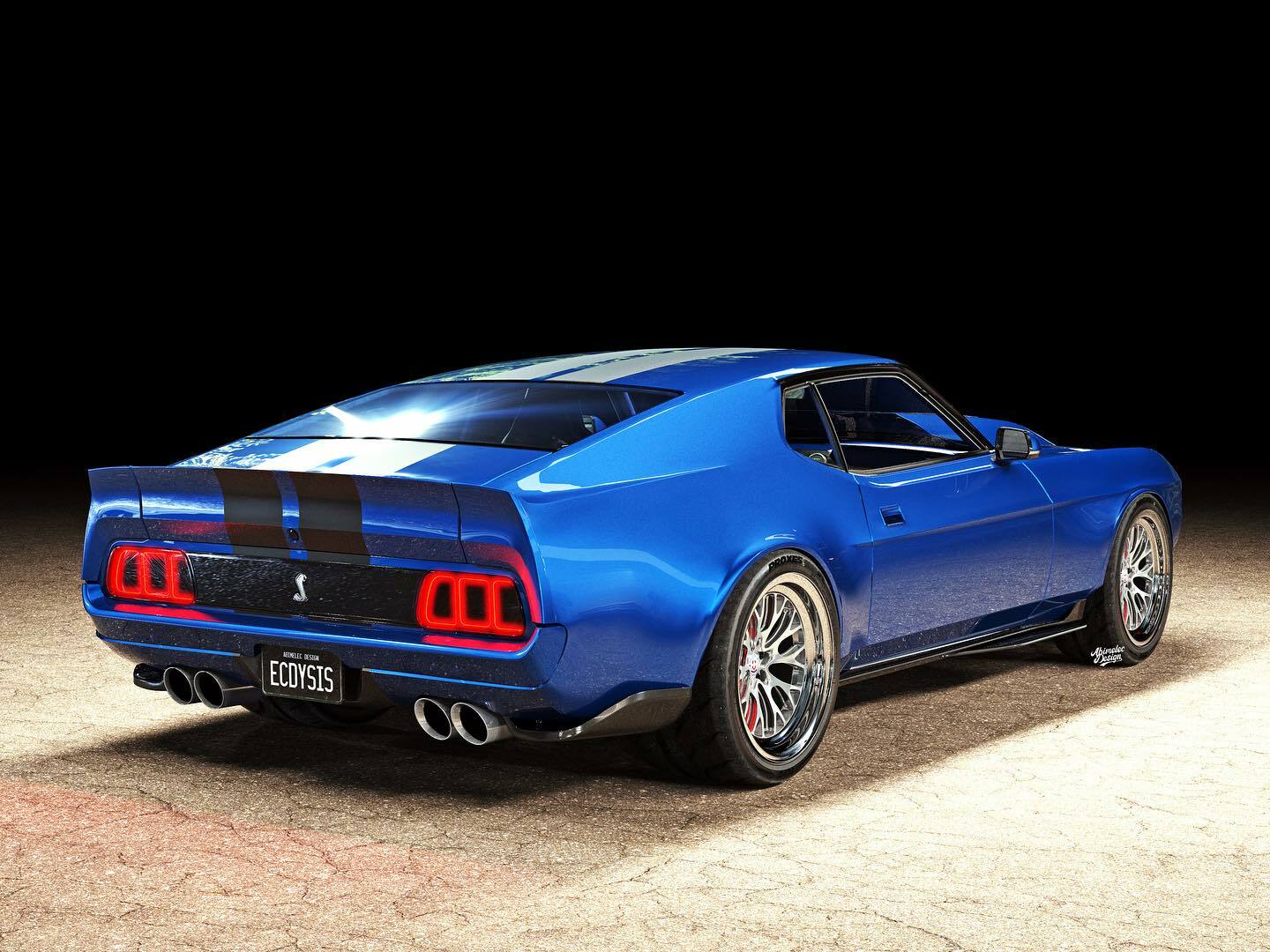Can Someone Please Build This GT500-Powered 1971 Ford Mustang Restomod ...