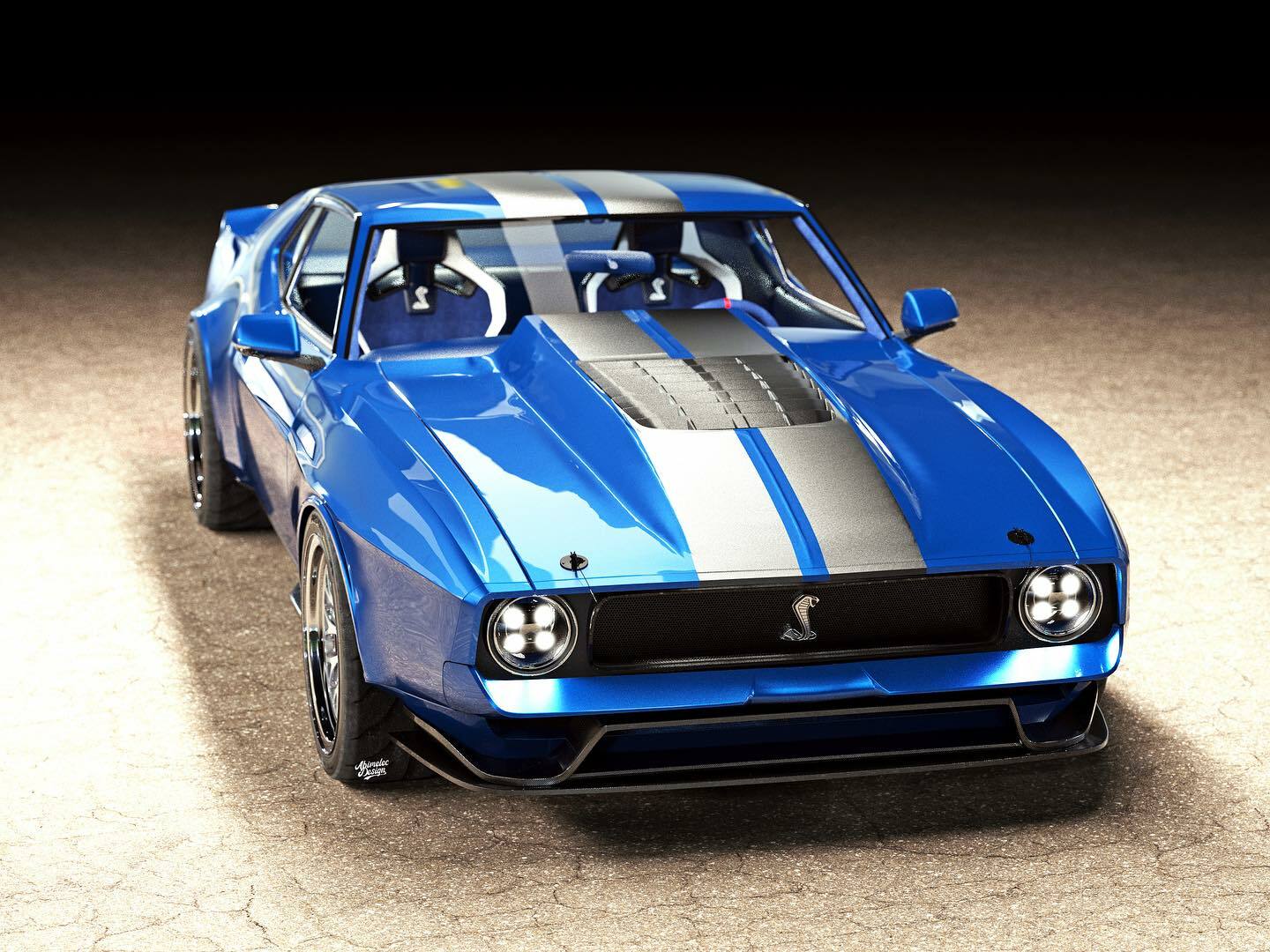Can Someone Please Build This GT500-Powered 1971 Ford Mustang Restomod ...
