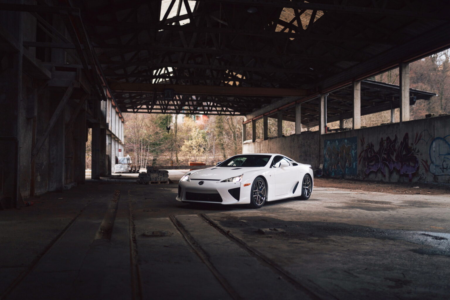 Whitest-White Lexus LFA Over Blue Is A Modern-Day Poster Car | Carscoops
