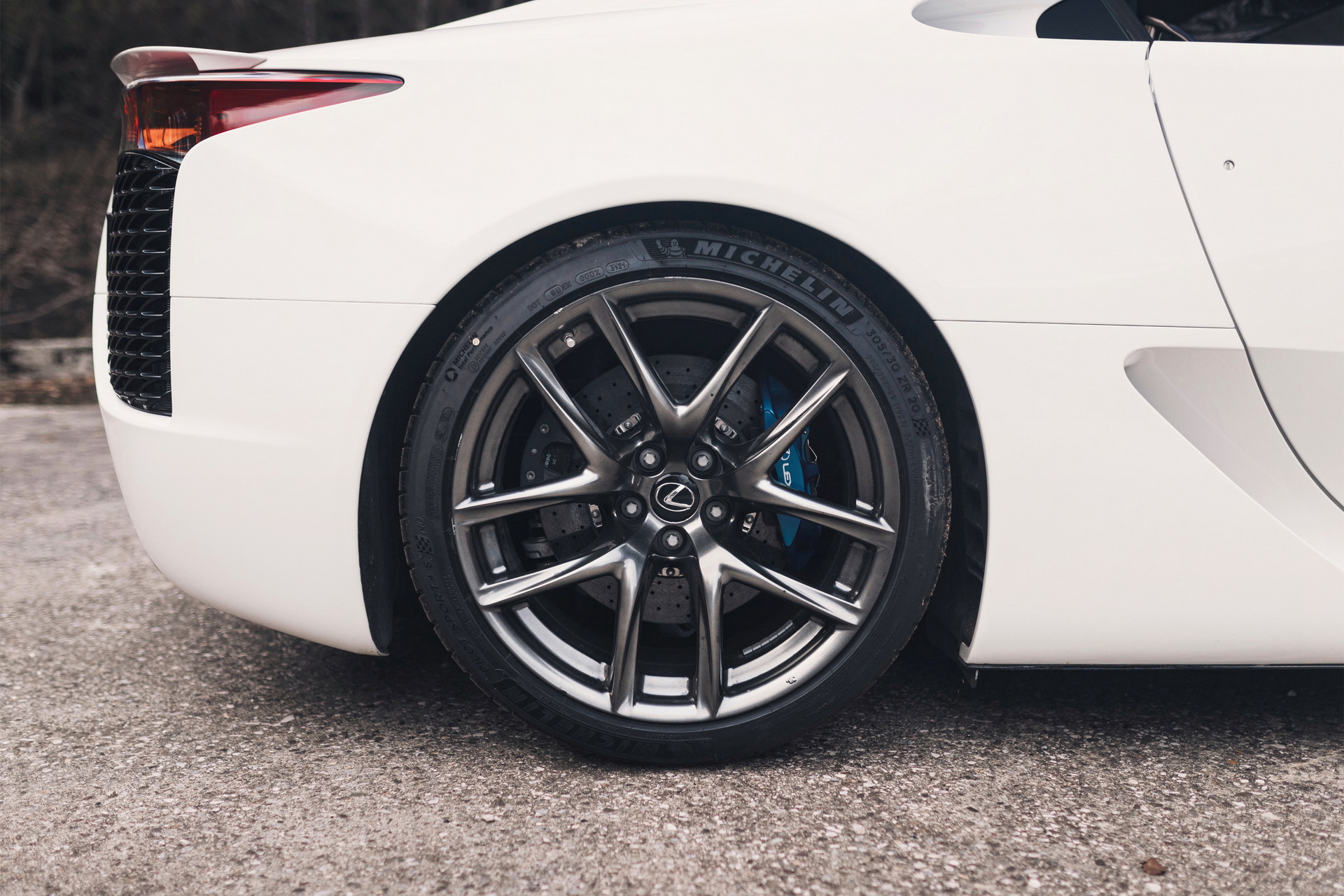 Whitest-White Lexus LFA Over Blue Is A Modern-Day Poster Car | Carscoops