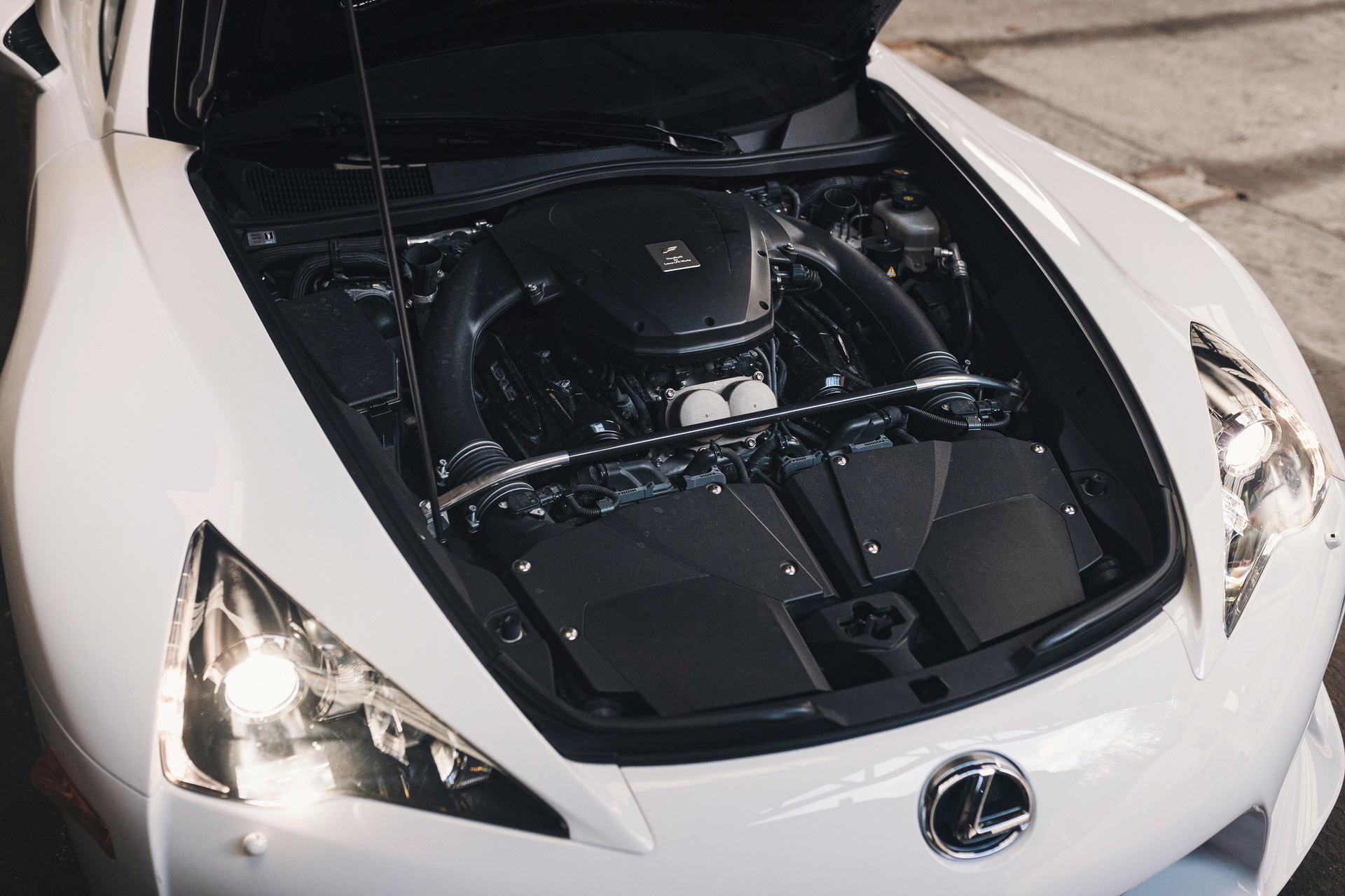 Whitest-White Lexus LFA Over Blue Is A Modern-Day Poster Car | Carscoops